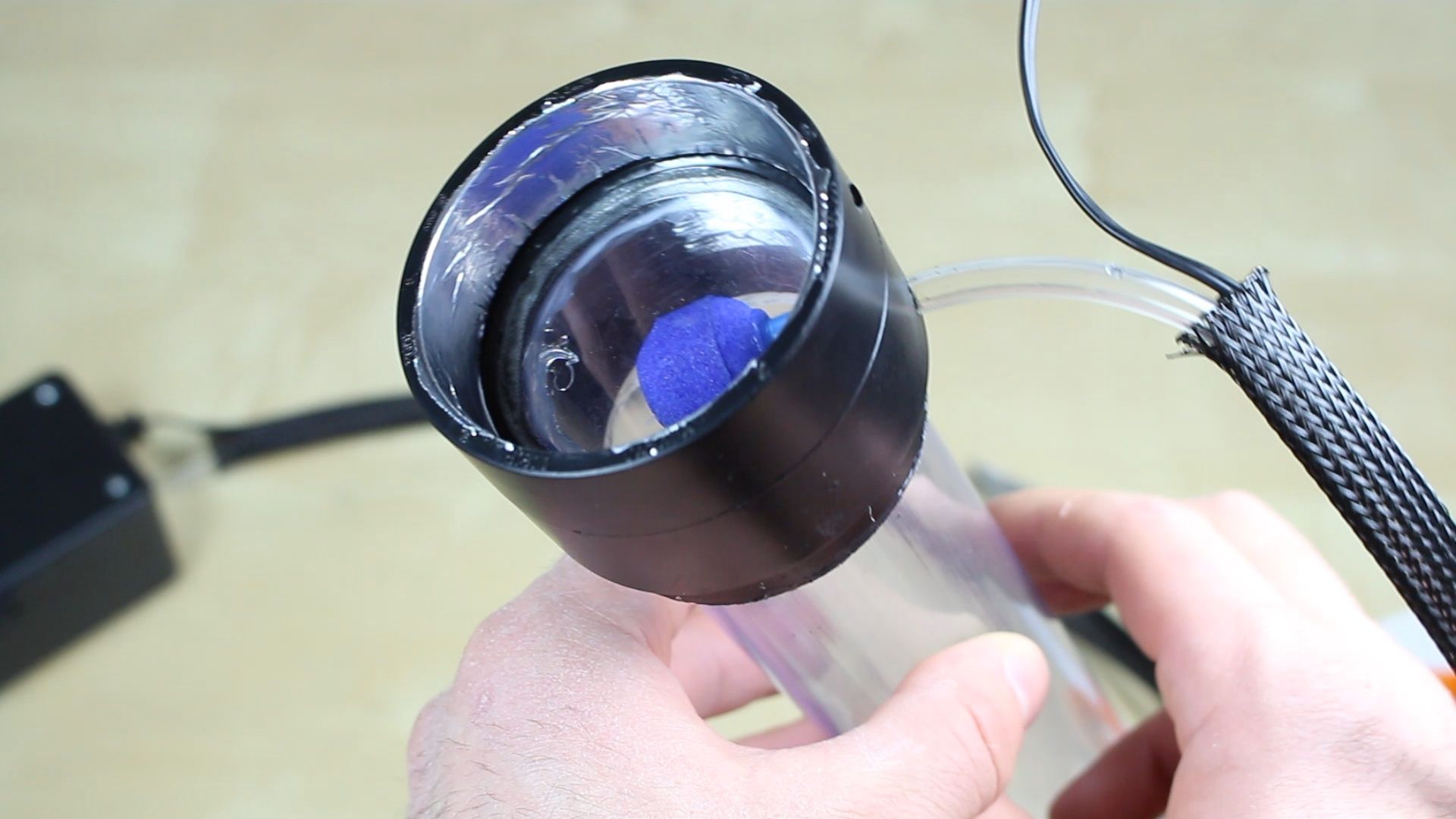DIY GLOWING BUBBLE LIGHT - How to Make Your Own Futuristic Desk Light ...