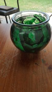 How to Get a Painted Crackle Effect in Glass : 6 Steps (with Pictures ...