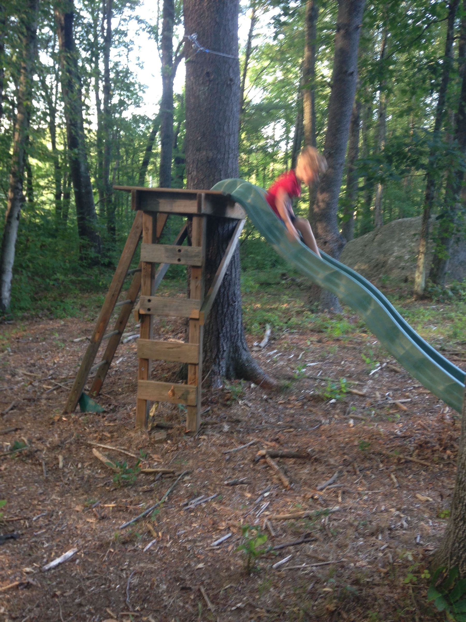 Multi Level Tree House From Recycled Materials : 10 Steps (with ...