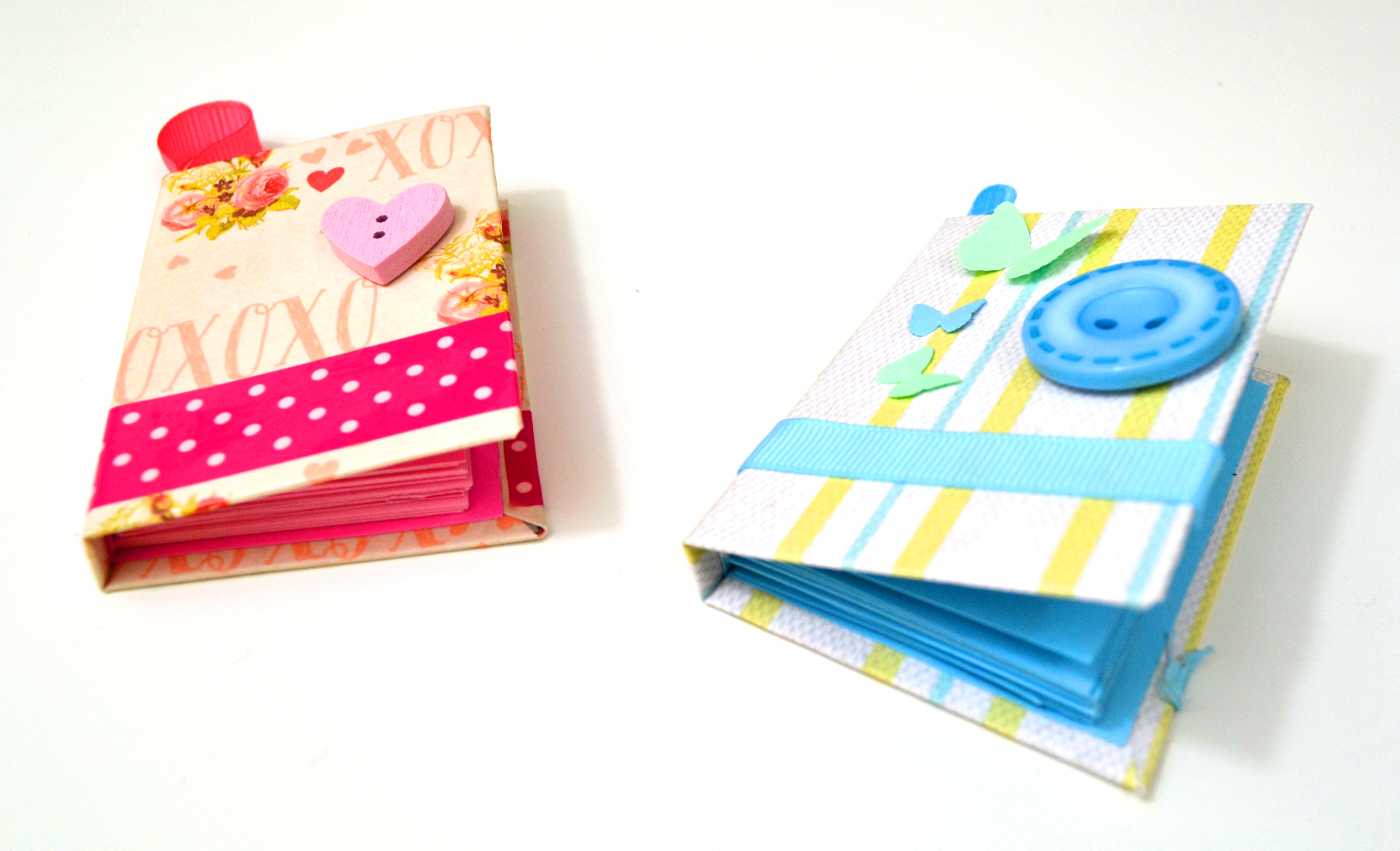 Make Your Own Mini Notebooks / POCKET - SIZED NOTEBOOKS WITH RECYCLED ...