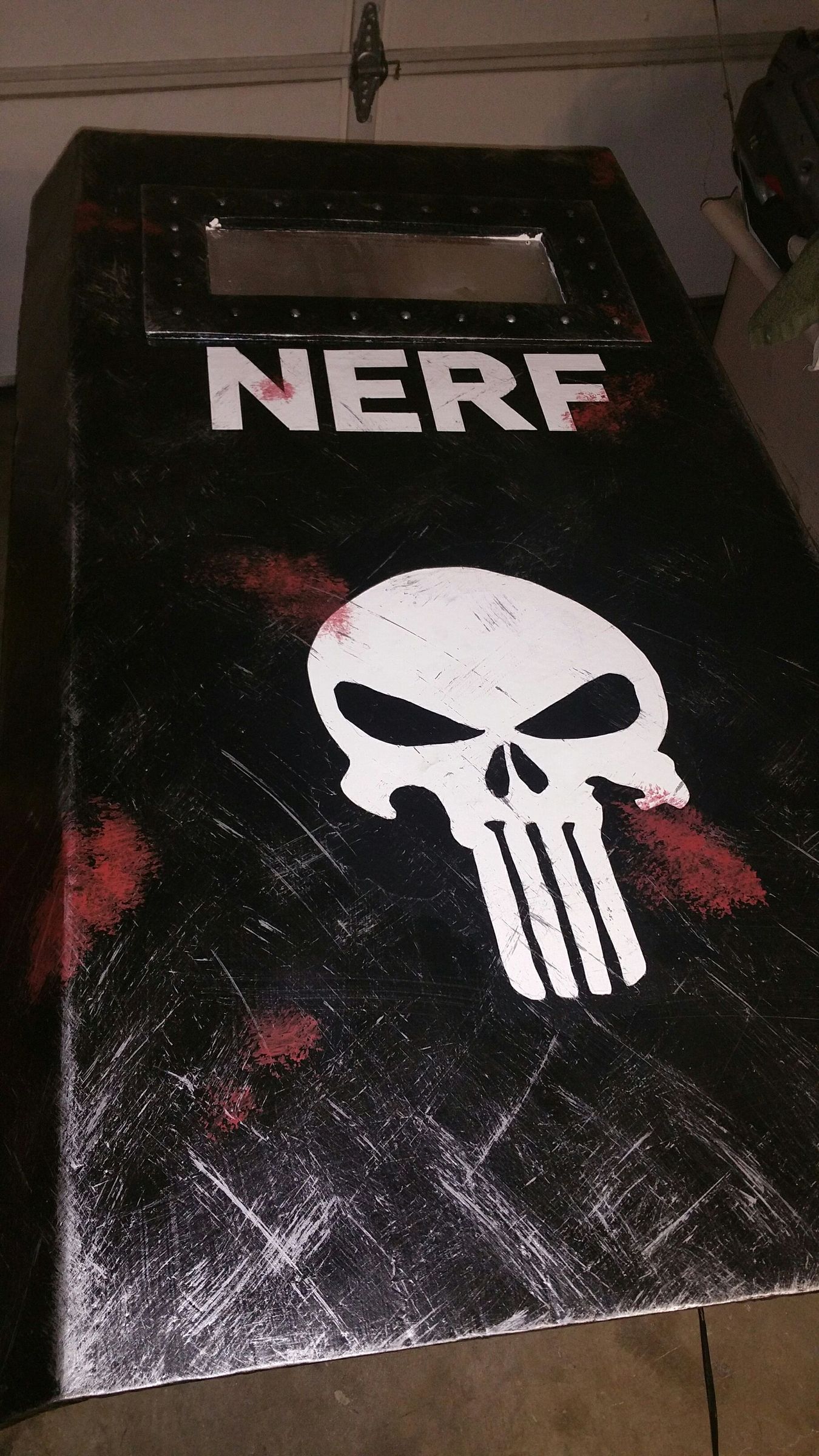 Nerf Cardboard Riot Shield : 10 Steps - Instructables