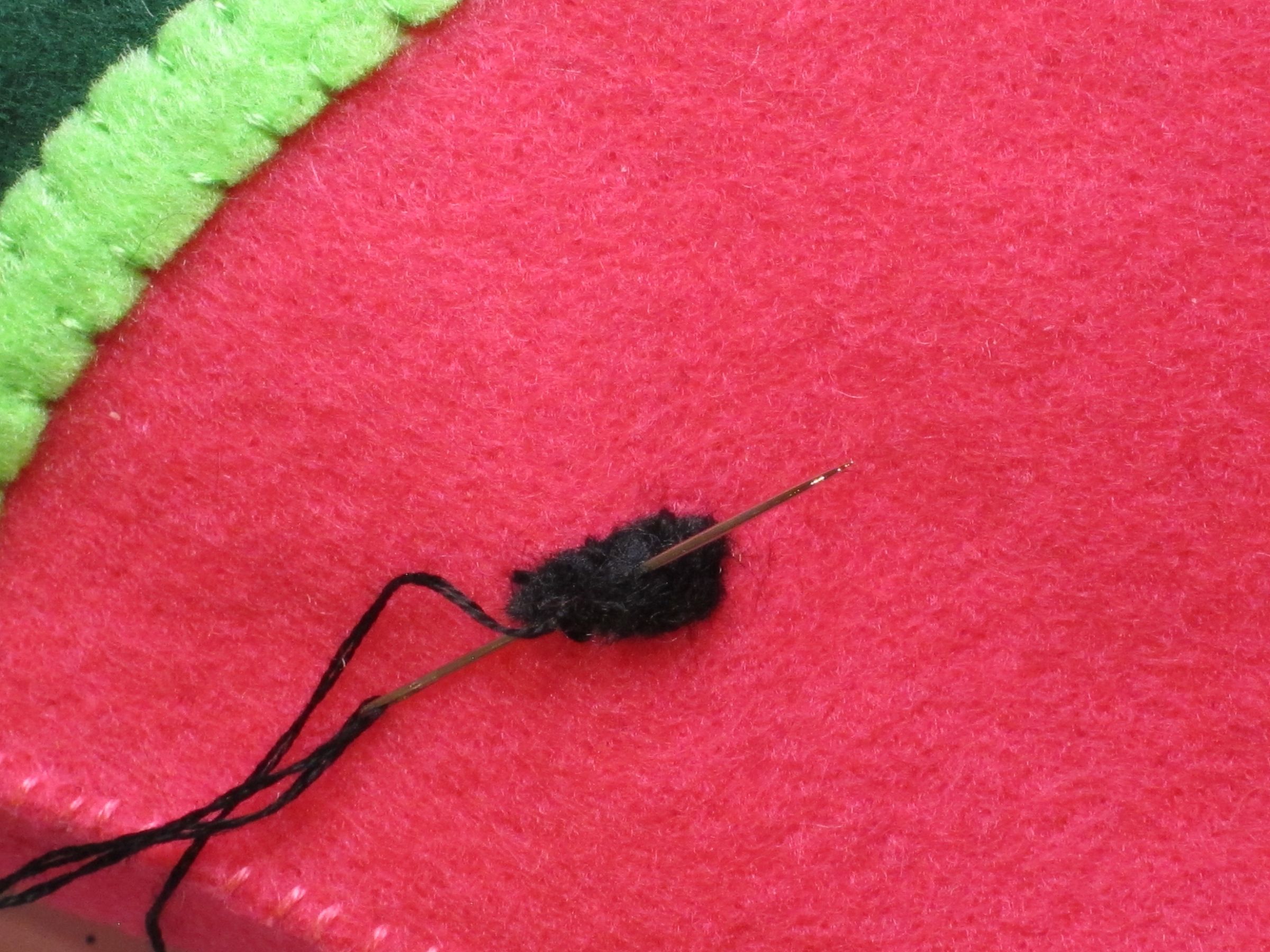 Felt Watermelon Slice : 20 Steps (with Pictures) - Instructables