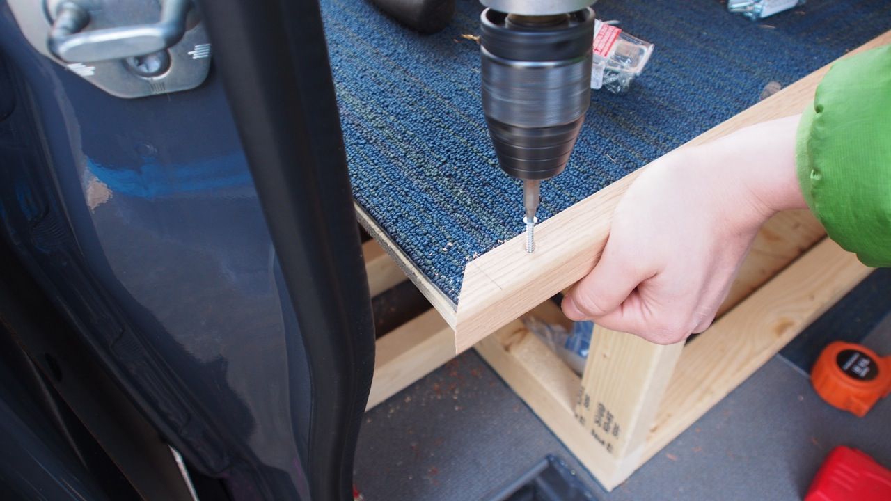 Storage Platform for the Back of Your Camper Van : 9 Steps (with ...
