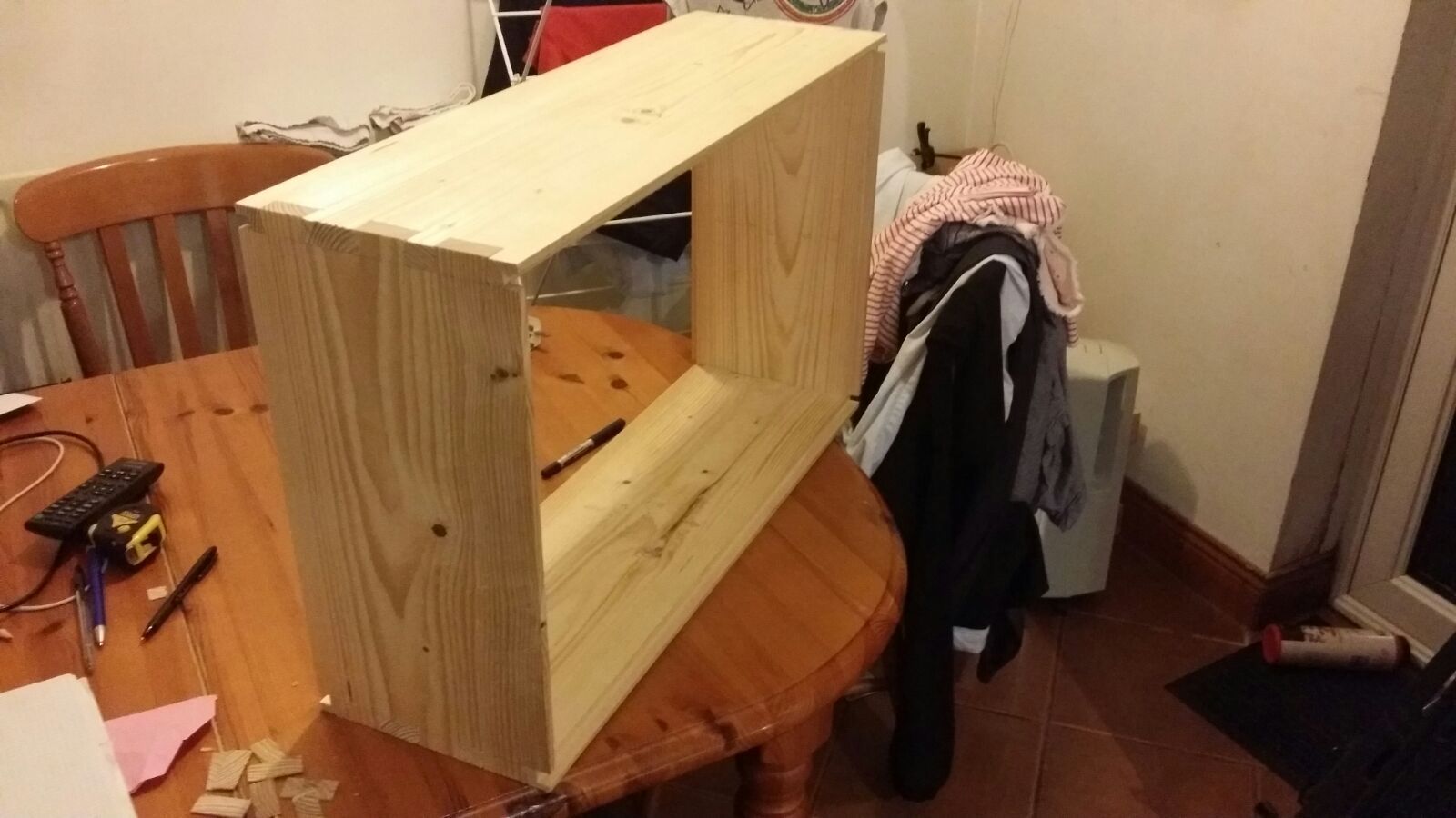 Beginning Woodworking Part 2: Fall Front Wooden Toolbox : 6 Steps (with ...