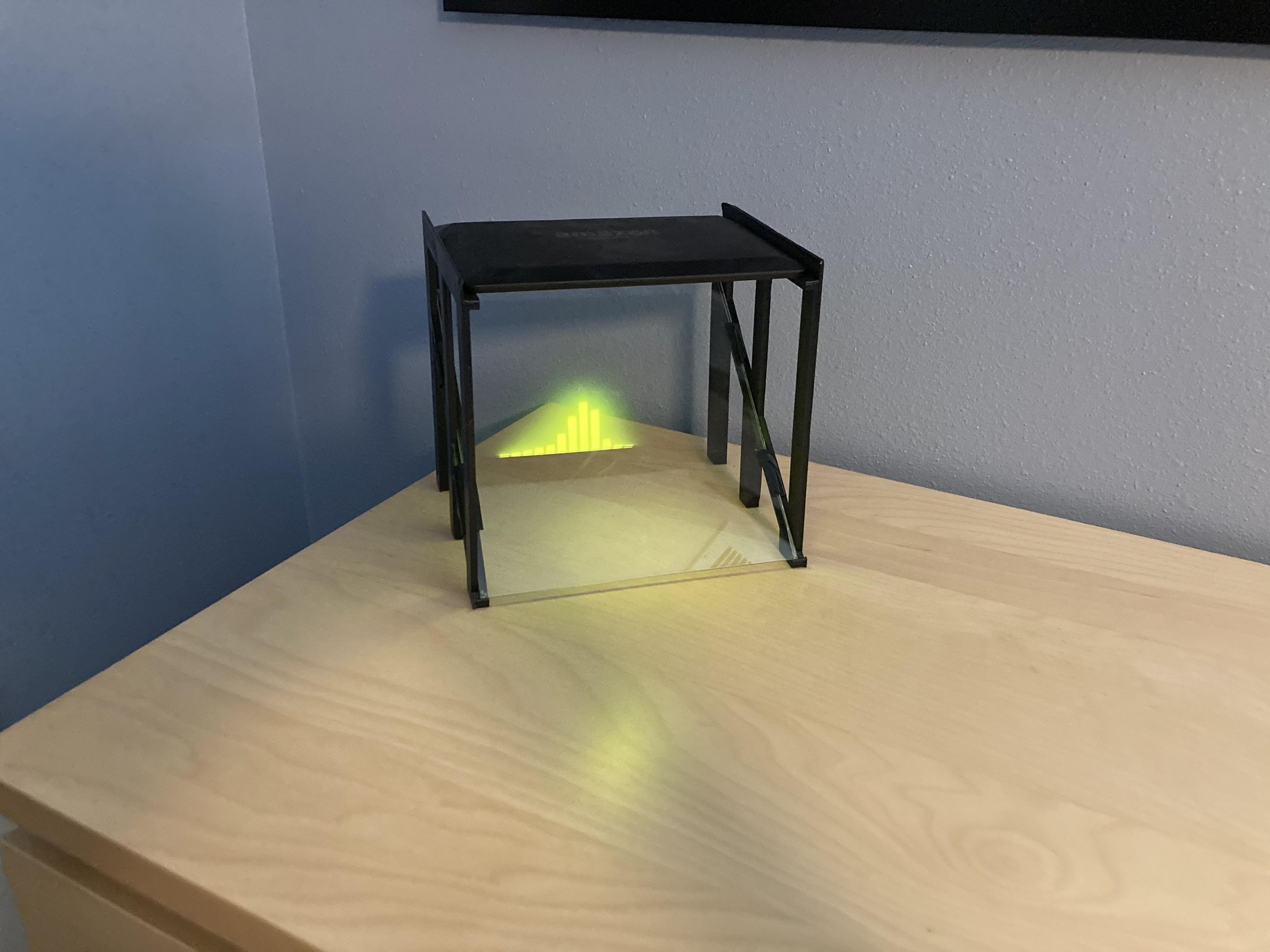 Simple Holographic Audio Visualizer : 6 Steps (with Pictures ...