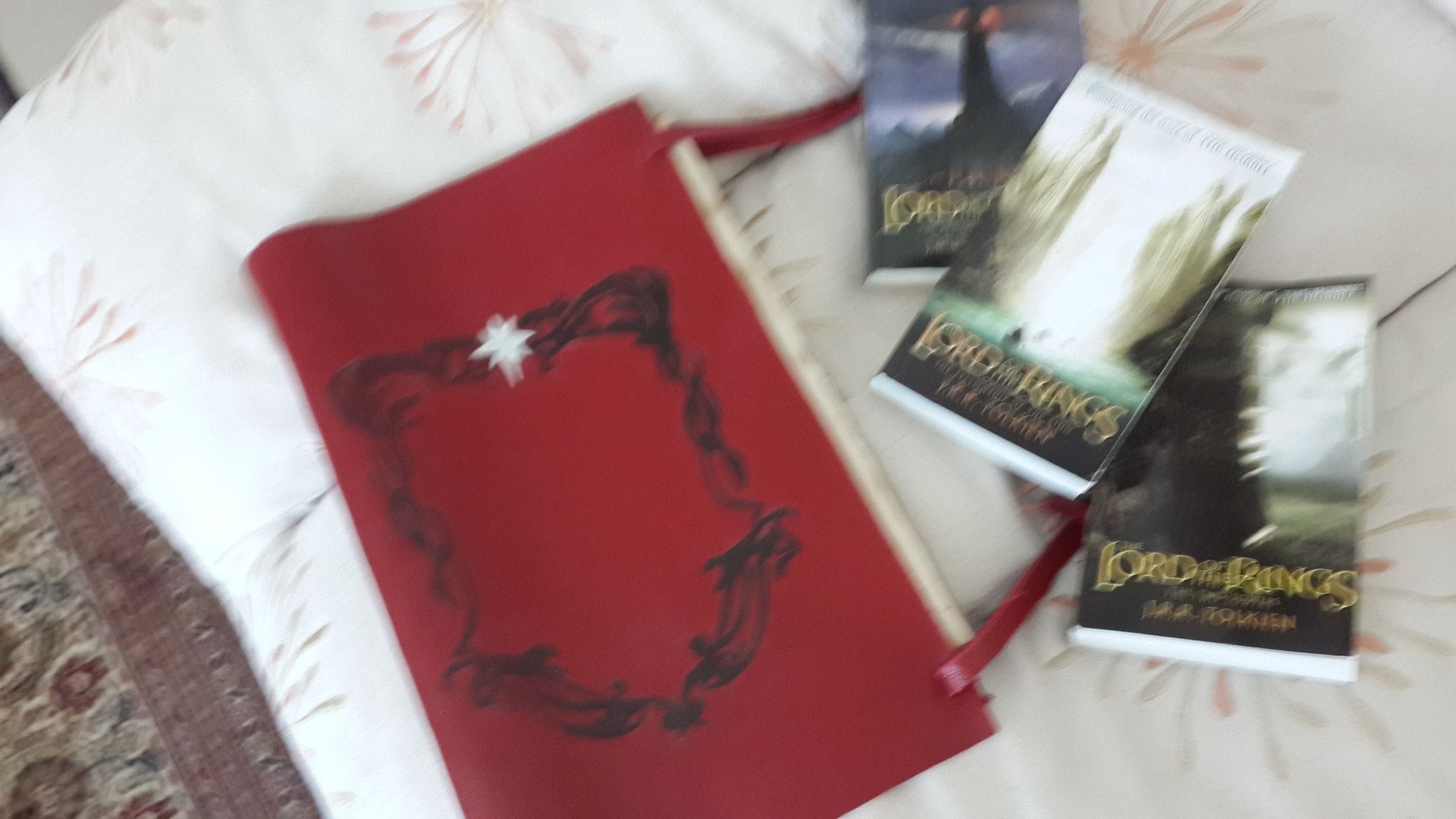 The Red Book of Westmarch the Hobbit Lord of the Rings Book Leather ...