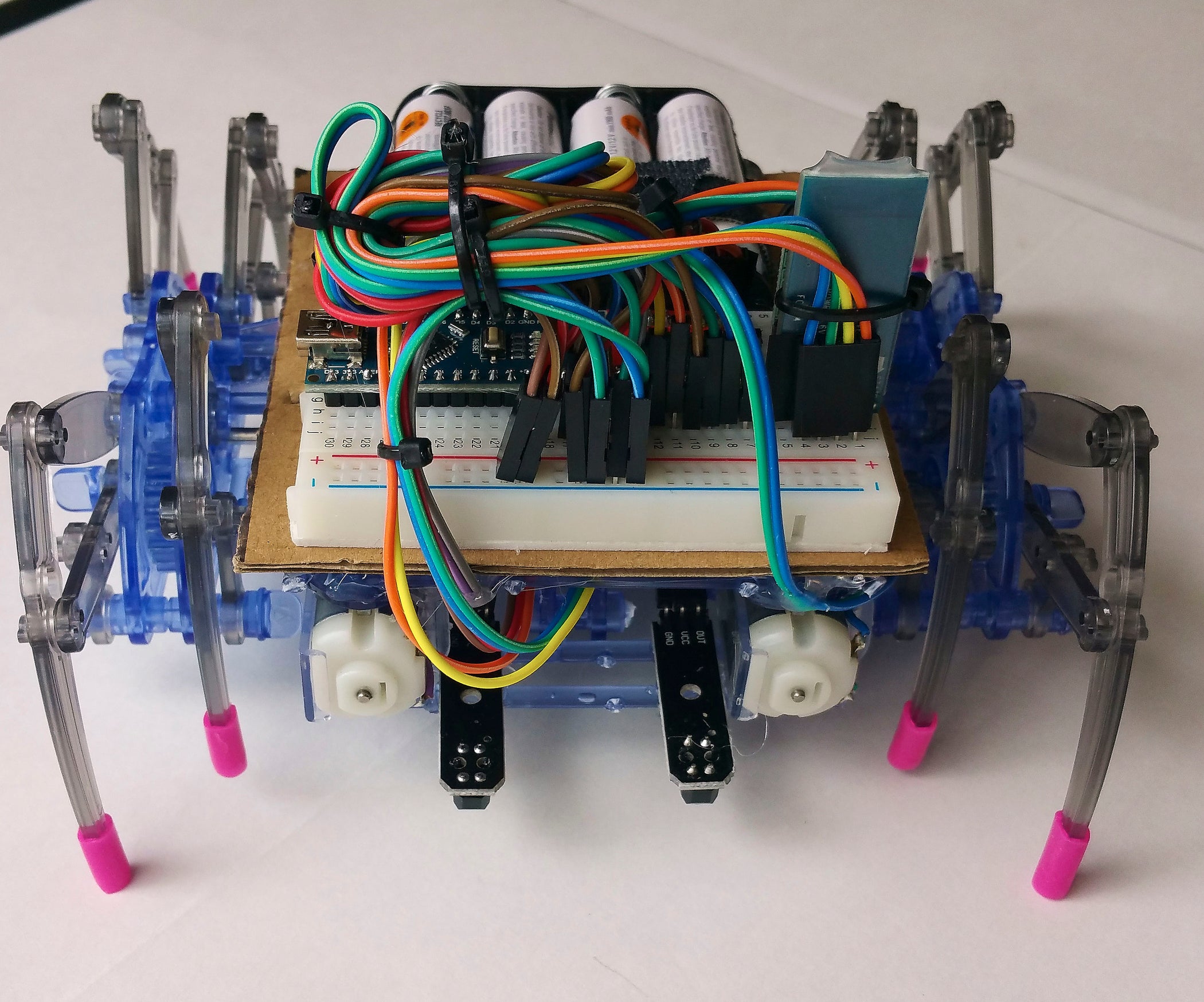 Enhanced Spider Robot : 6 Steps (with Pictures) - Instructables