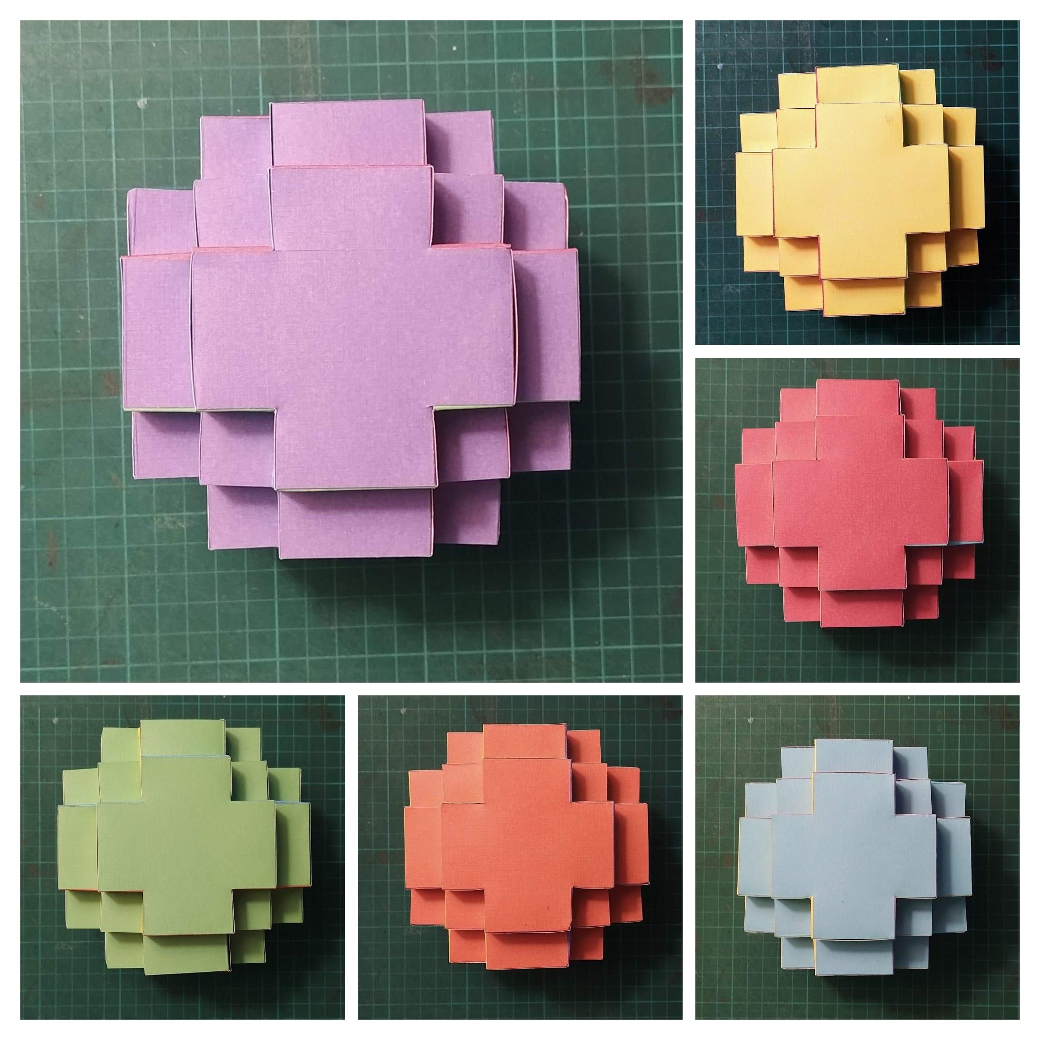 Paper Voxel Sphere : 8 Steps (with Pictures) - Instructables