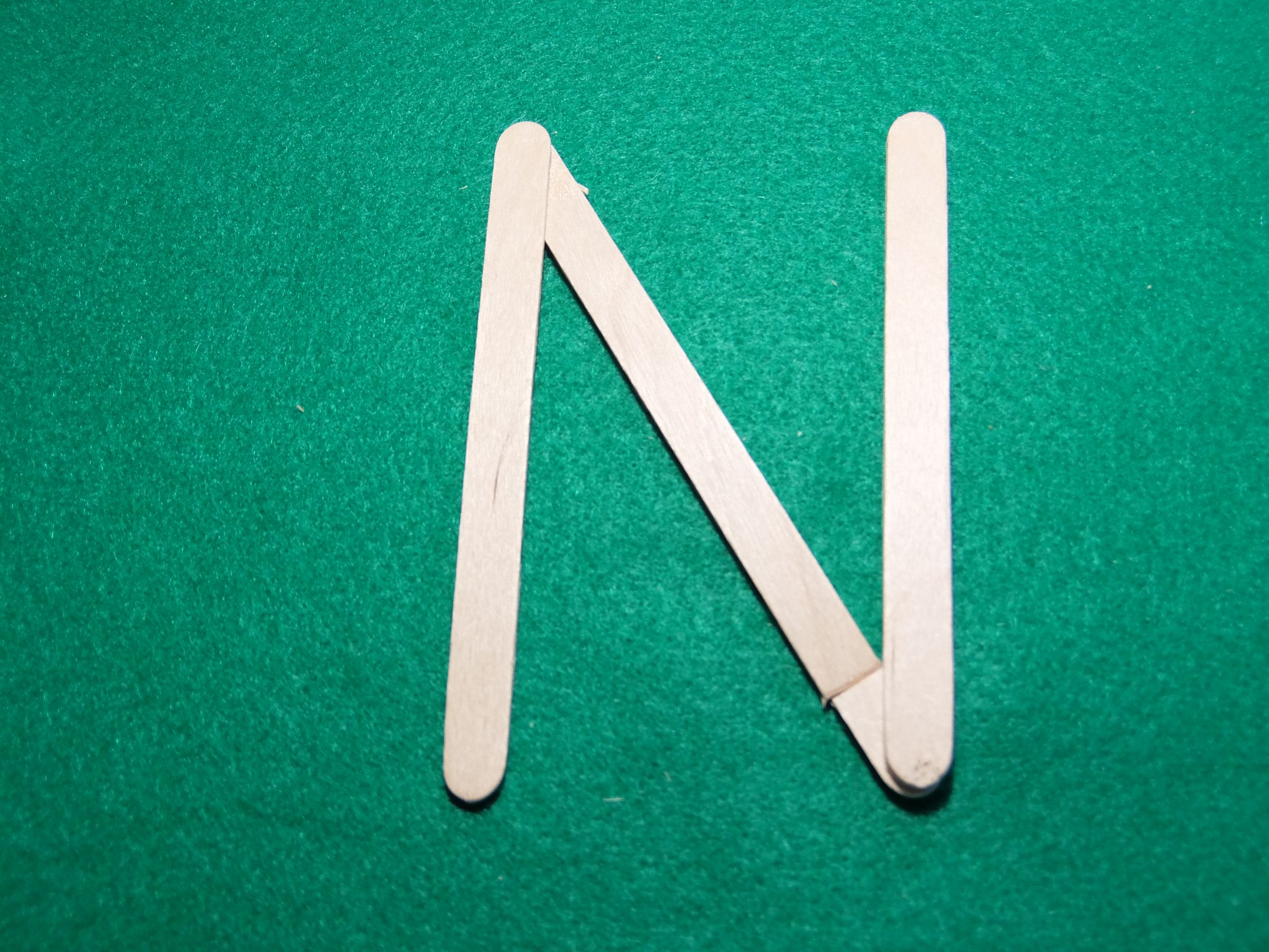 Make Popsicle Sticks Letters a to Z : 26 Steps - Instructables