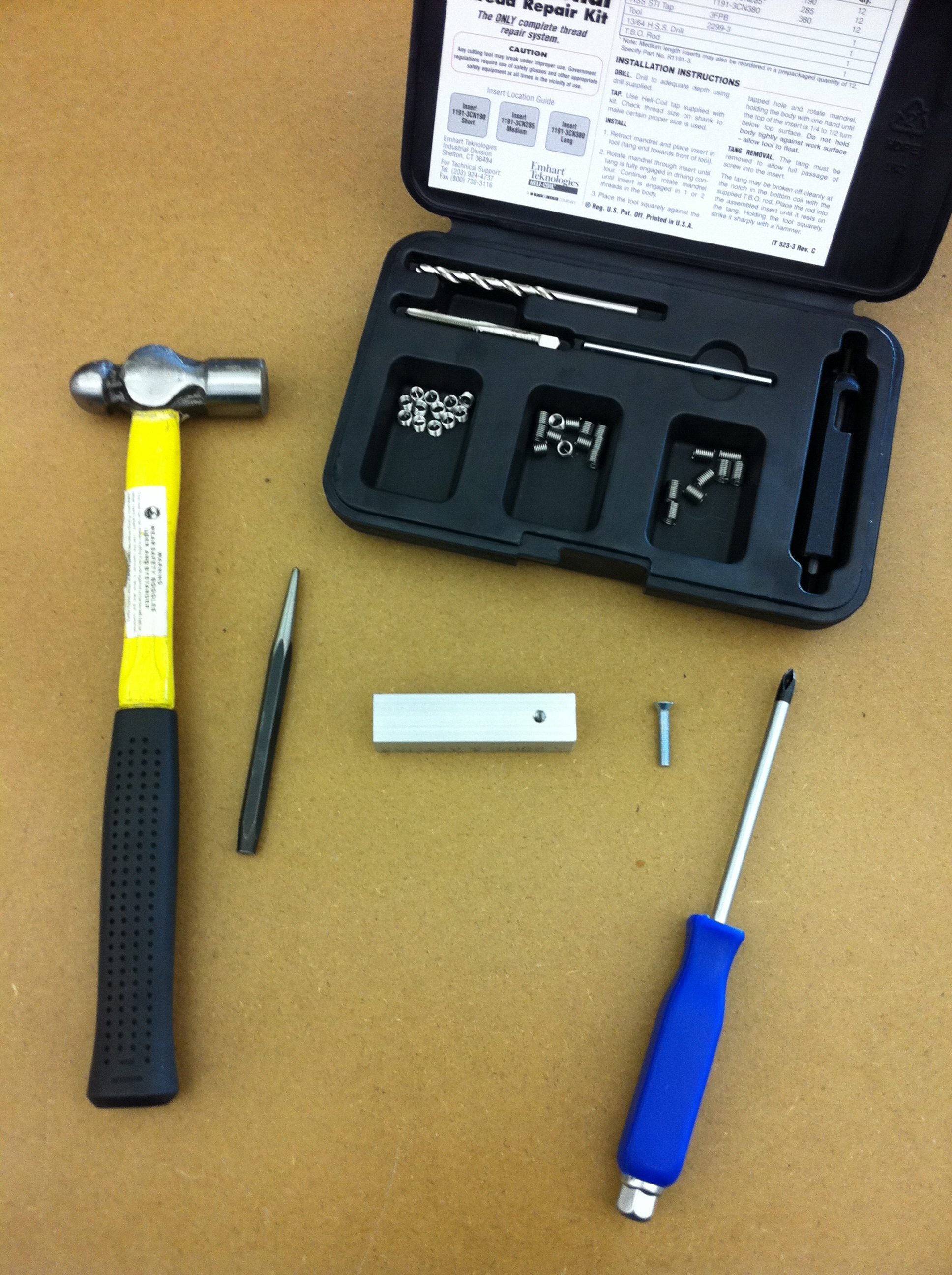 How to Repair Damaged Threads or Add Stainless Steel Threads to Any ...