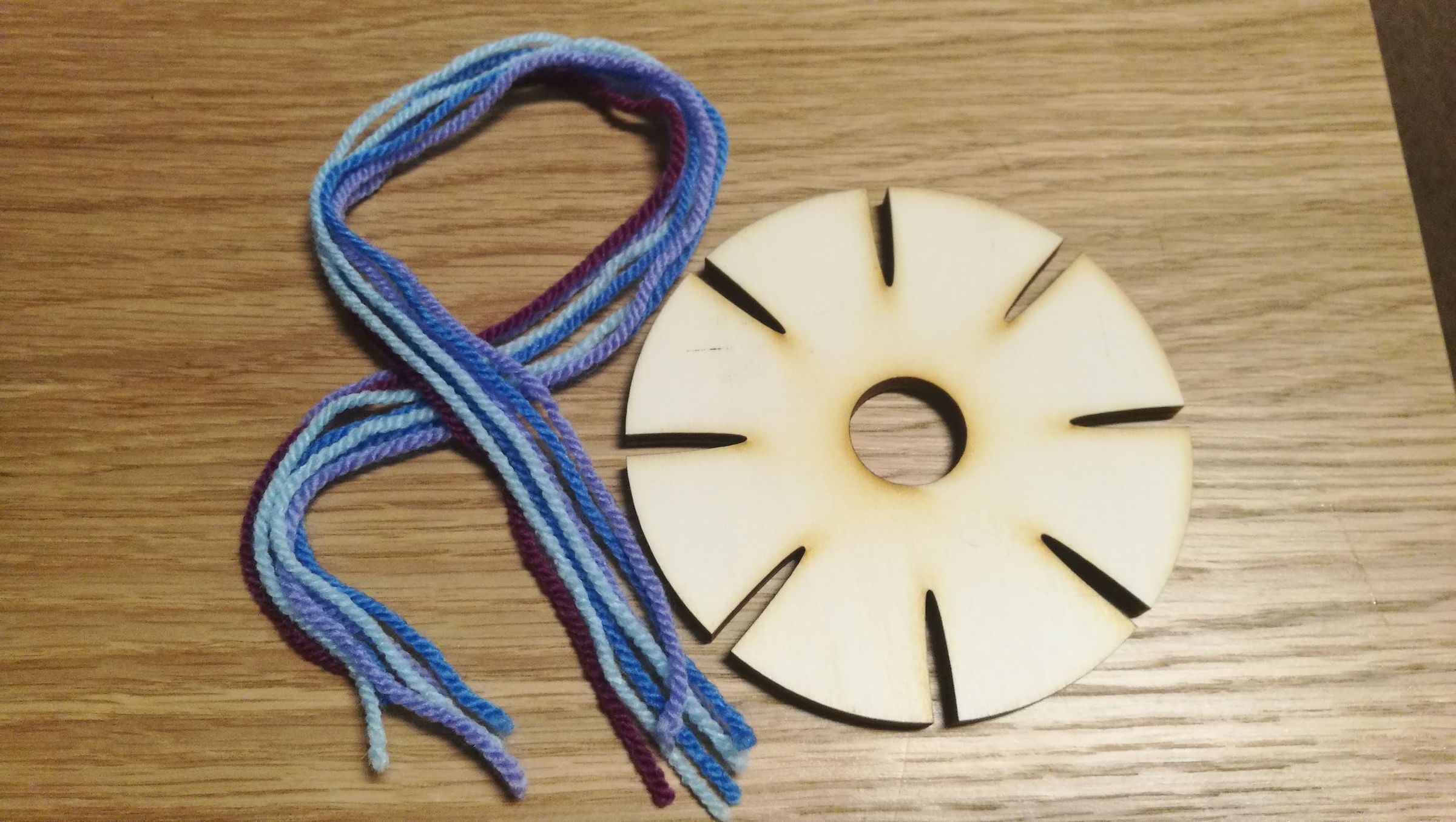 Viking Braids - Make a Trollen Wheel : 6 Steps (with Pictures ...