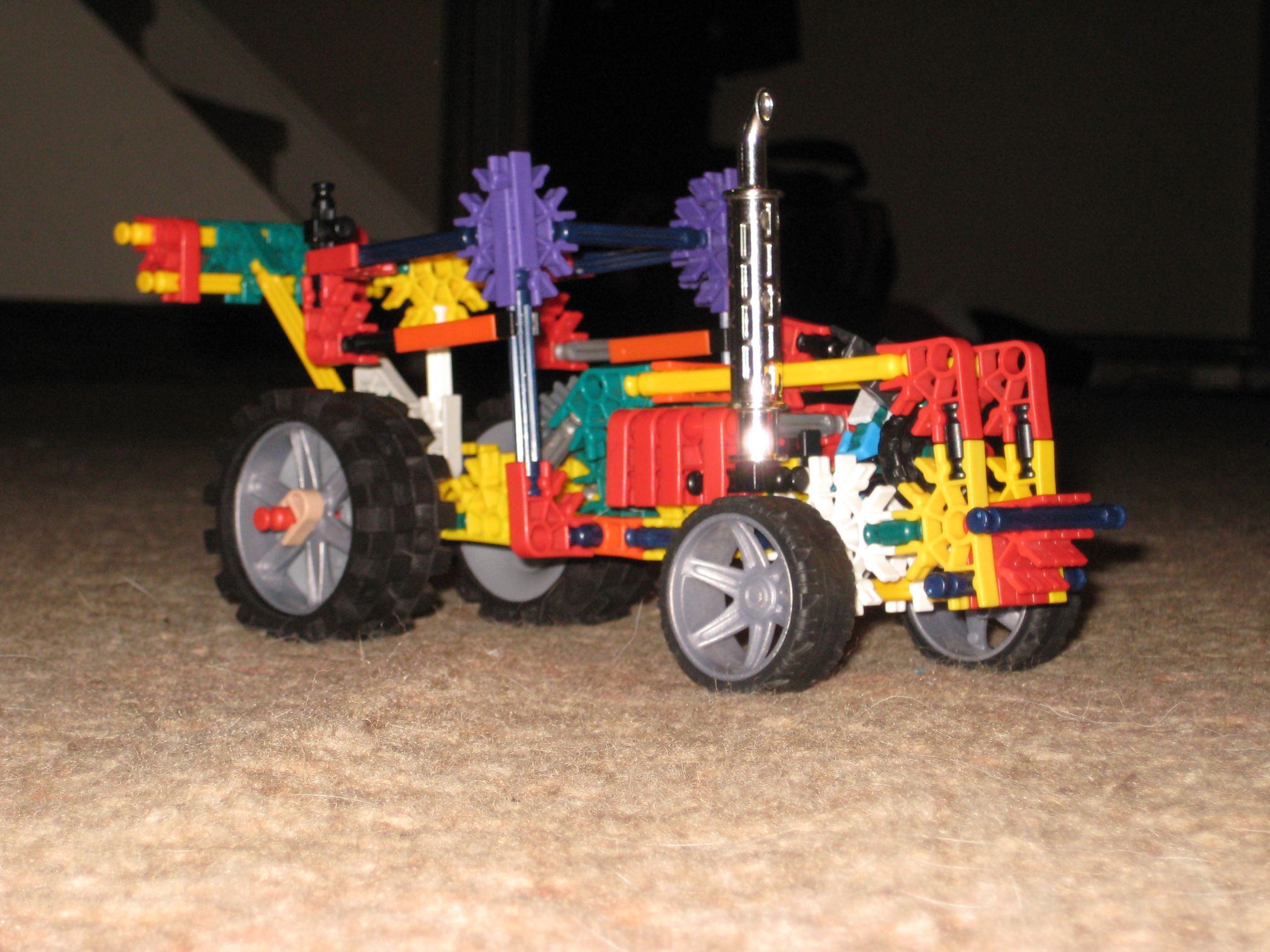 KNEX DRAG RACING TRACTOR : 3 Steps - Instructables