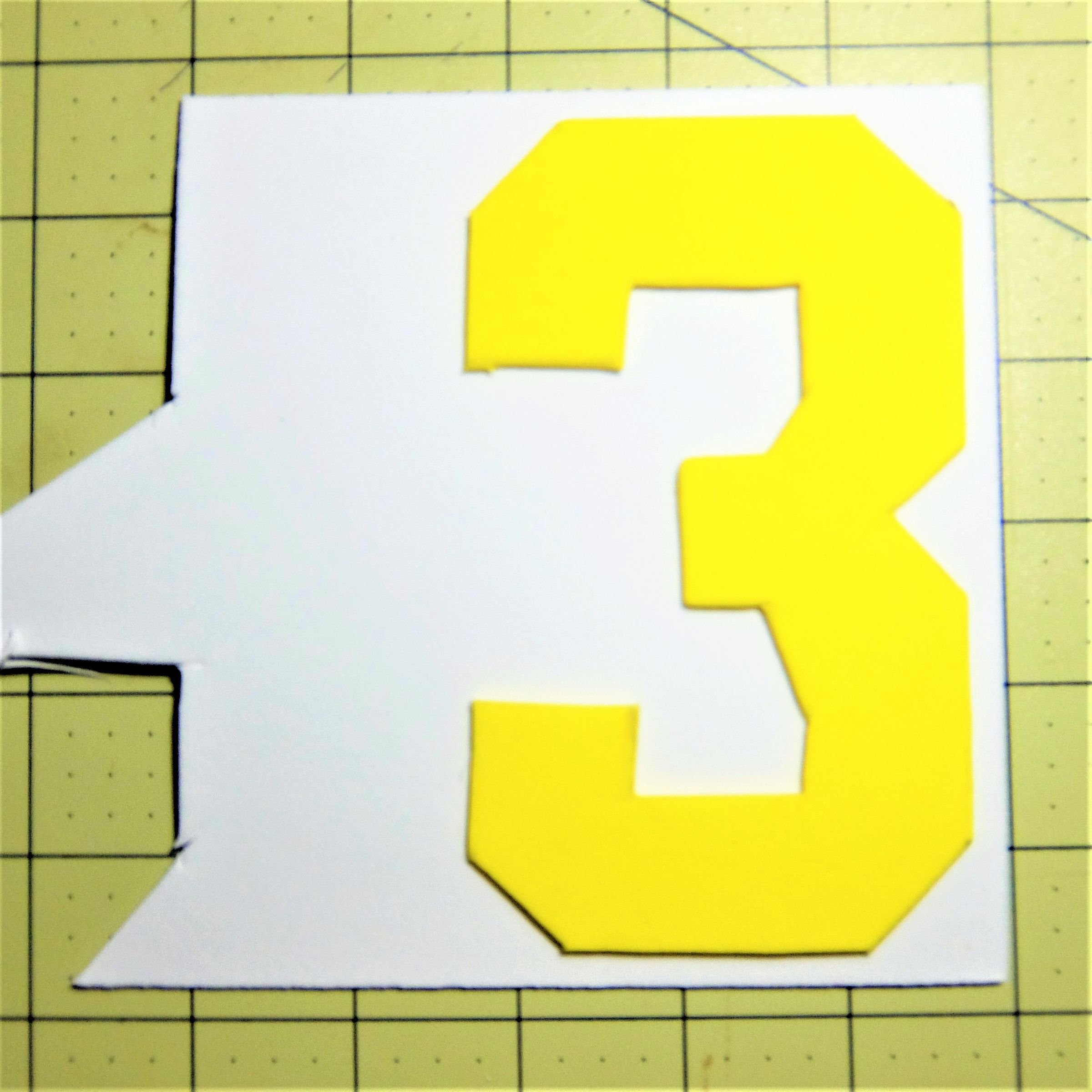 Draw and Cut Out Jersey Numbers 0 to 9 : 14 Steps (with Pictures ...