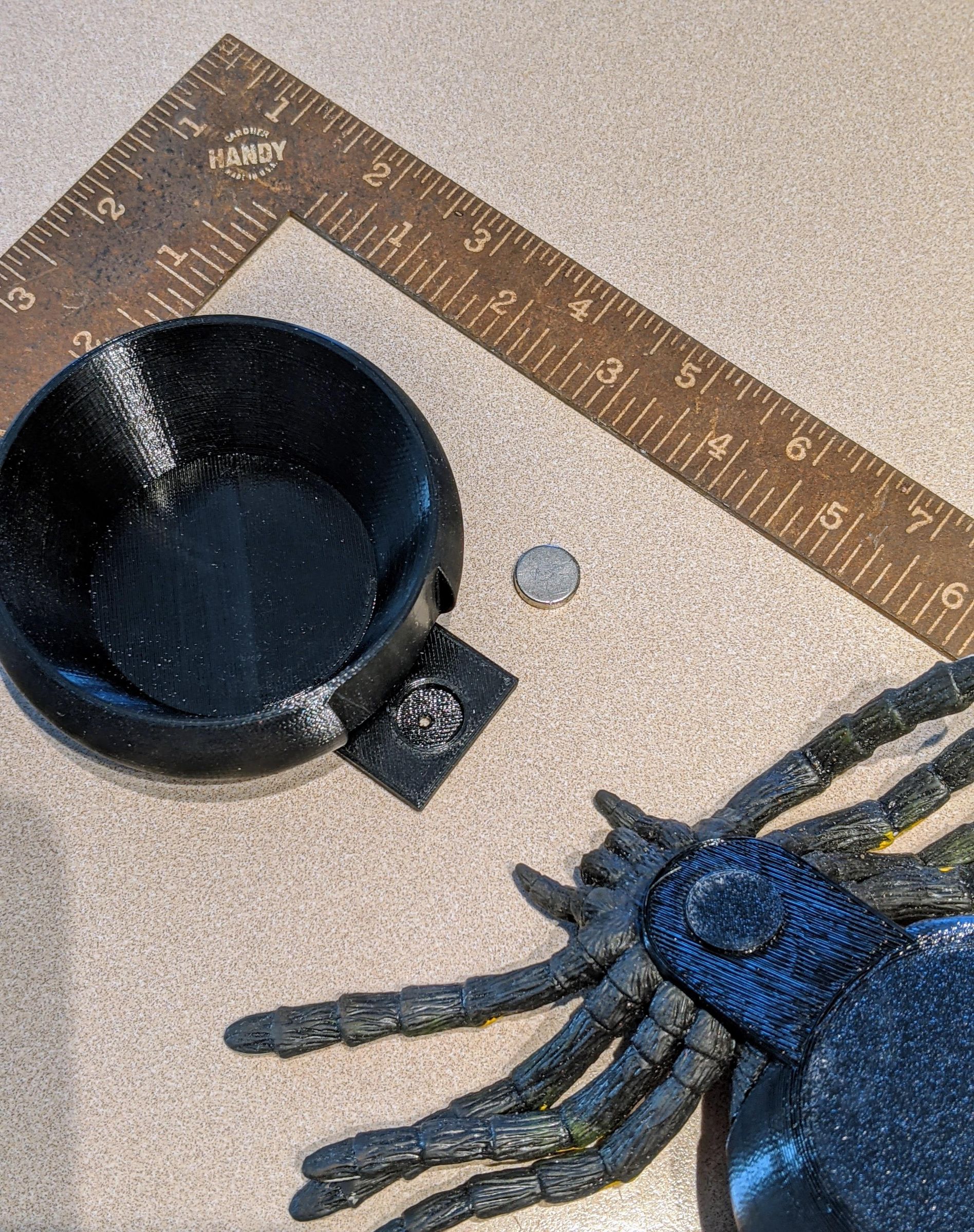 Motorized Spider Halloween Candy Delivery System : 5 Steps (with ...