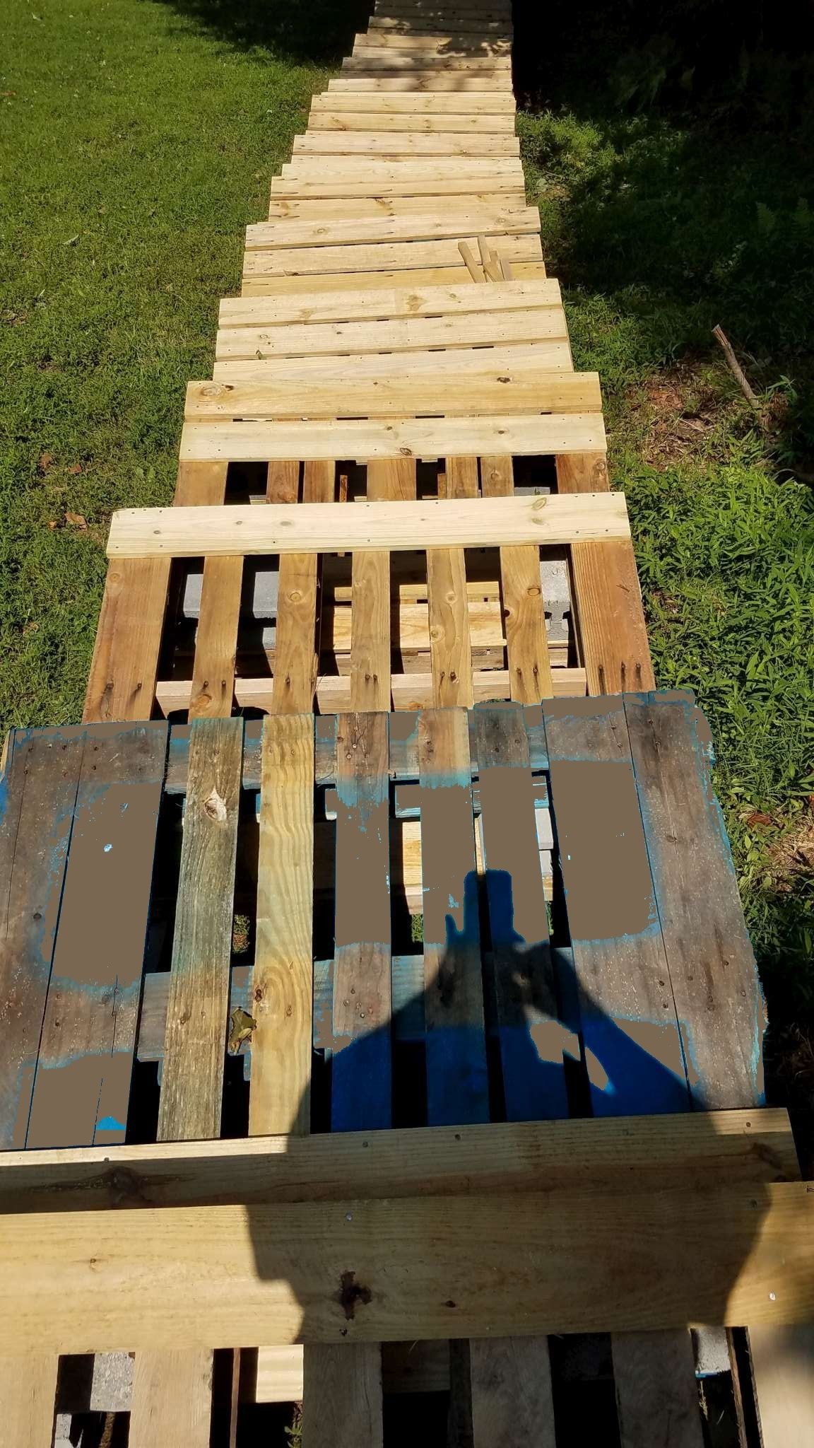 200 Foot Outdoor Staircase Made From Pallets : 9 Steps (with Pictures ...