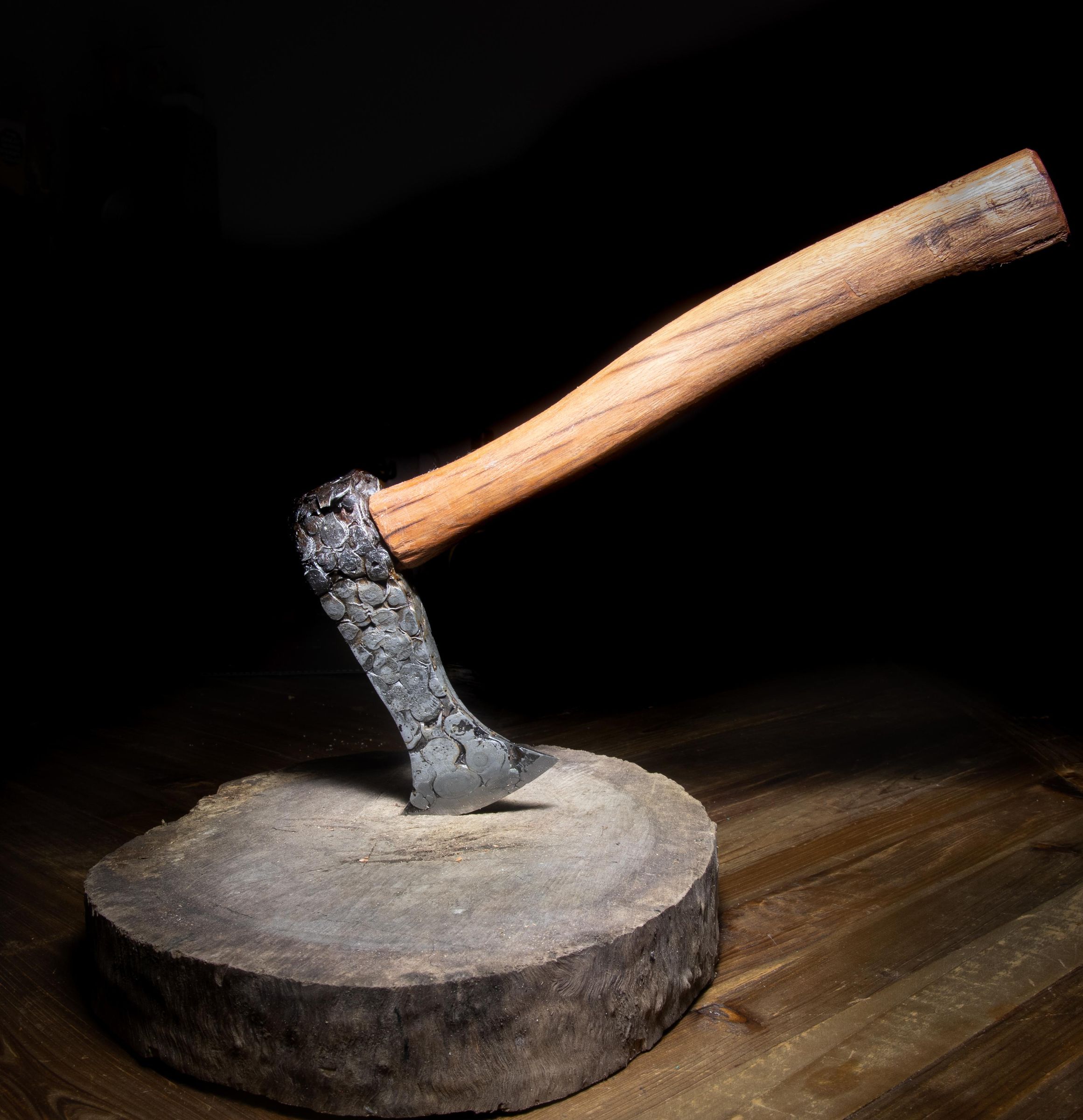 Axe Made From Bike Chain and an Old Rasp. Aka: Mad Maxe! : 13 Steps ...