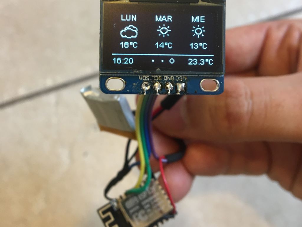 Make Esp8266 Weather Station