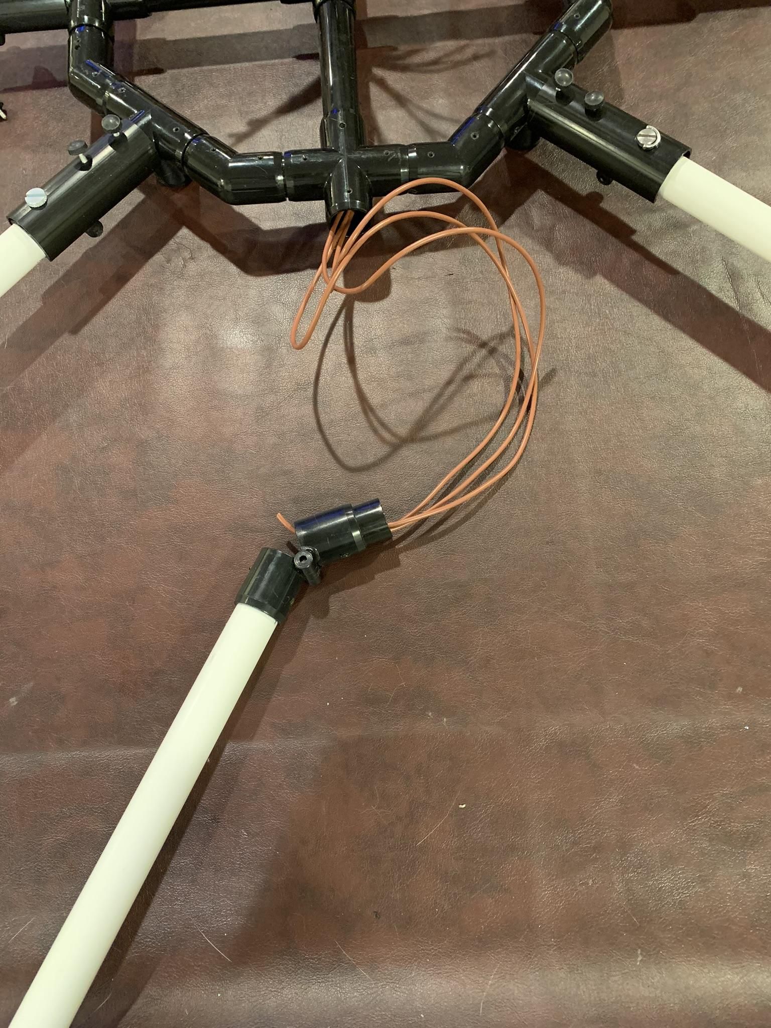 PVC Octocopter Drone Frame With Folding Arms : 10 Steps (with Pictures ...