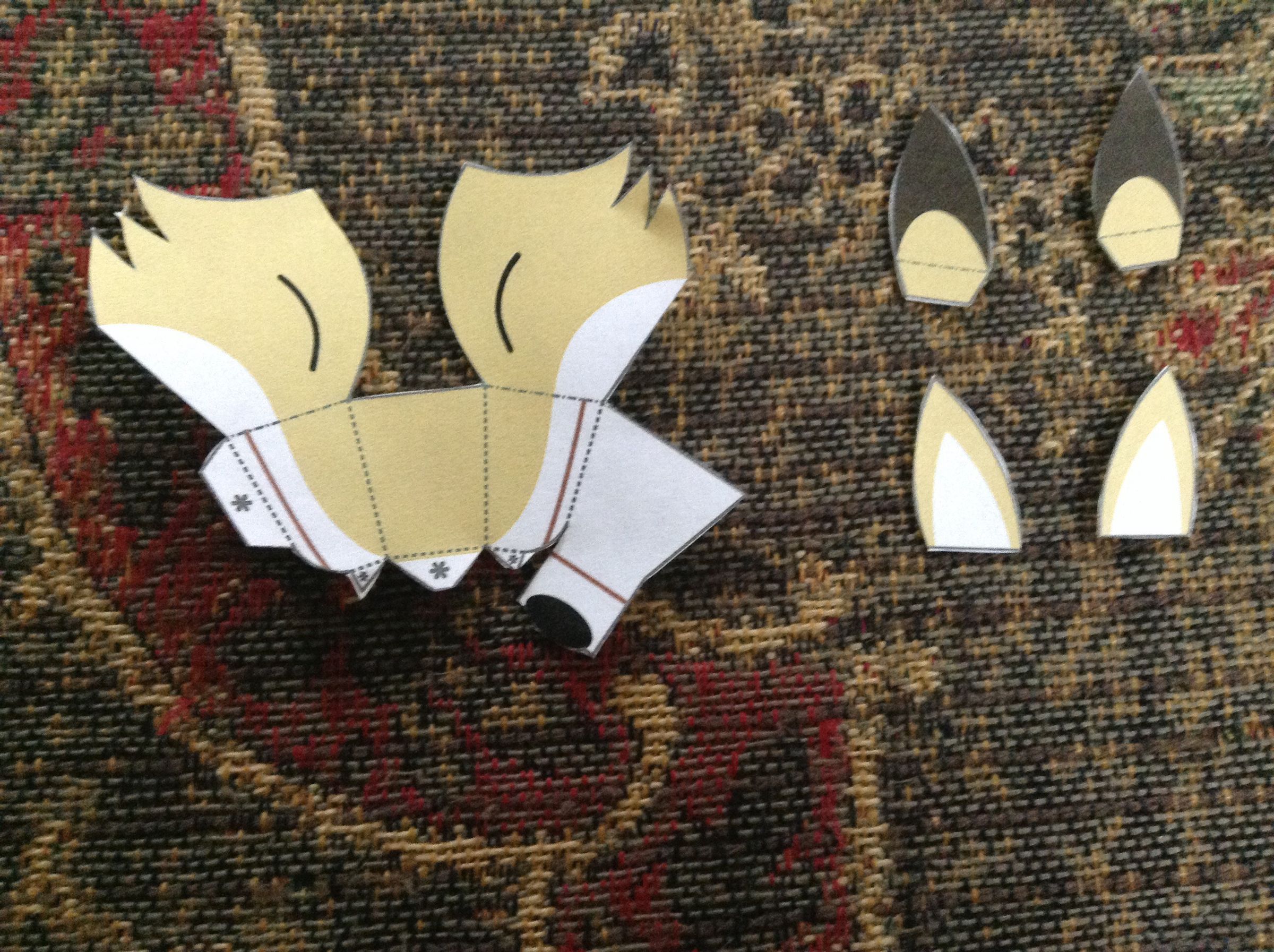Diy Papercraft Fox : 9 Steps - Instructables