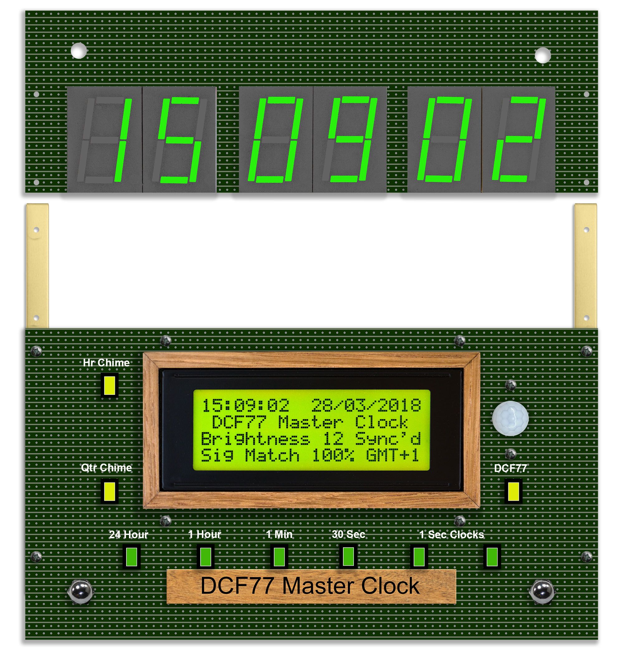 Arduino DCF77 Master Wall Clock : 12 Steps (with Pictures) - Instructables