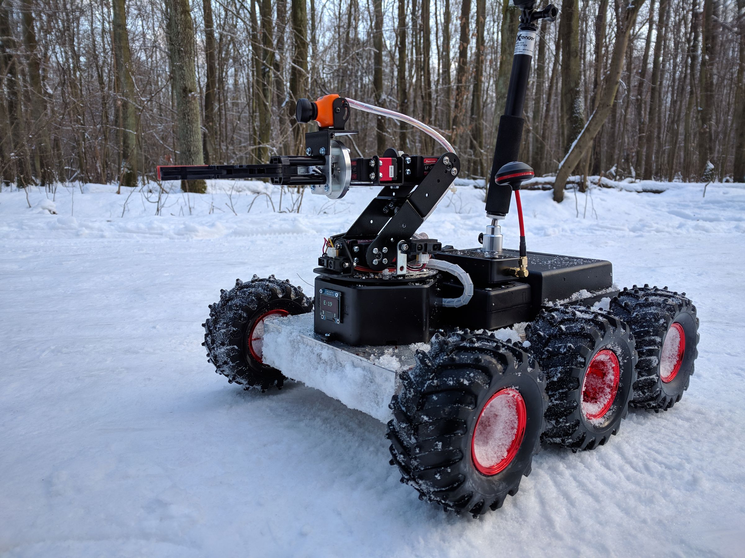 Remote Controlled 6WD All Terrain Robot : 10 Steps (with Pictures ...