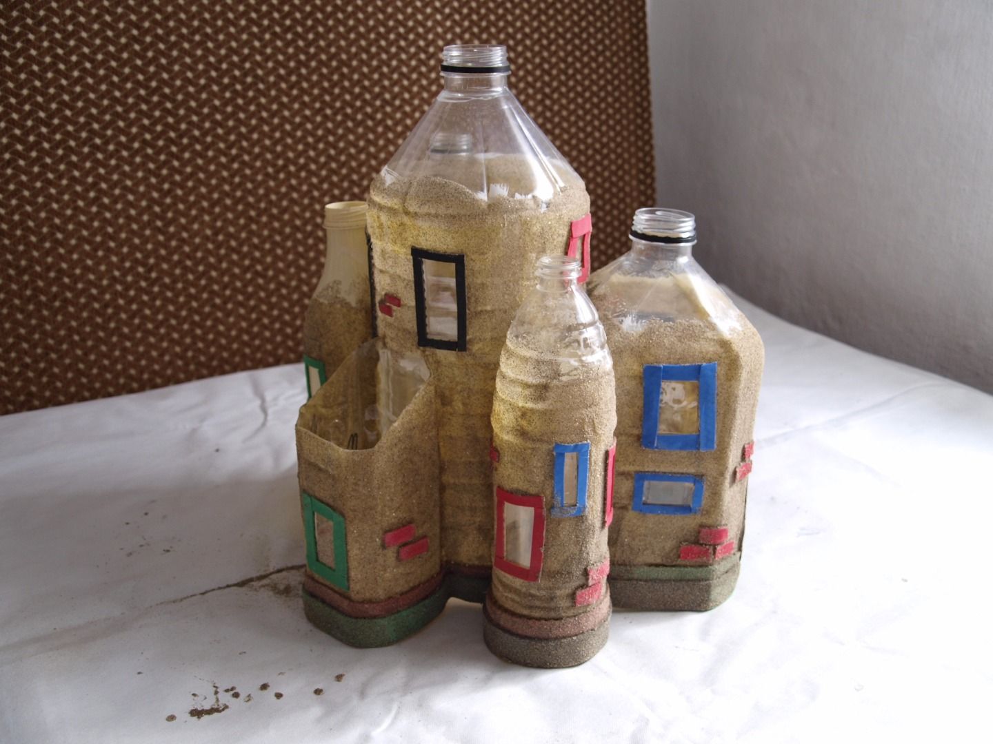 How to Make a House Out of Recycled Plastic Bottles : 7 Steps (with ...