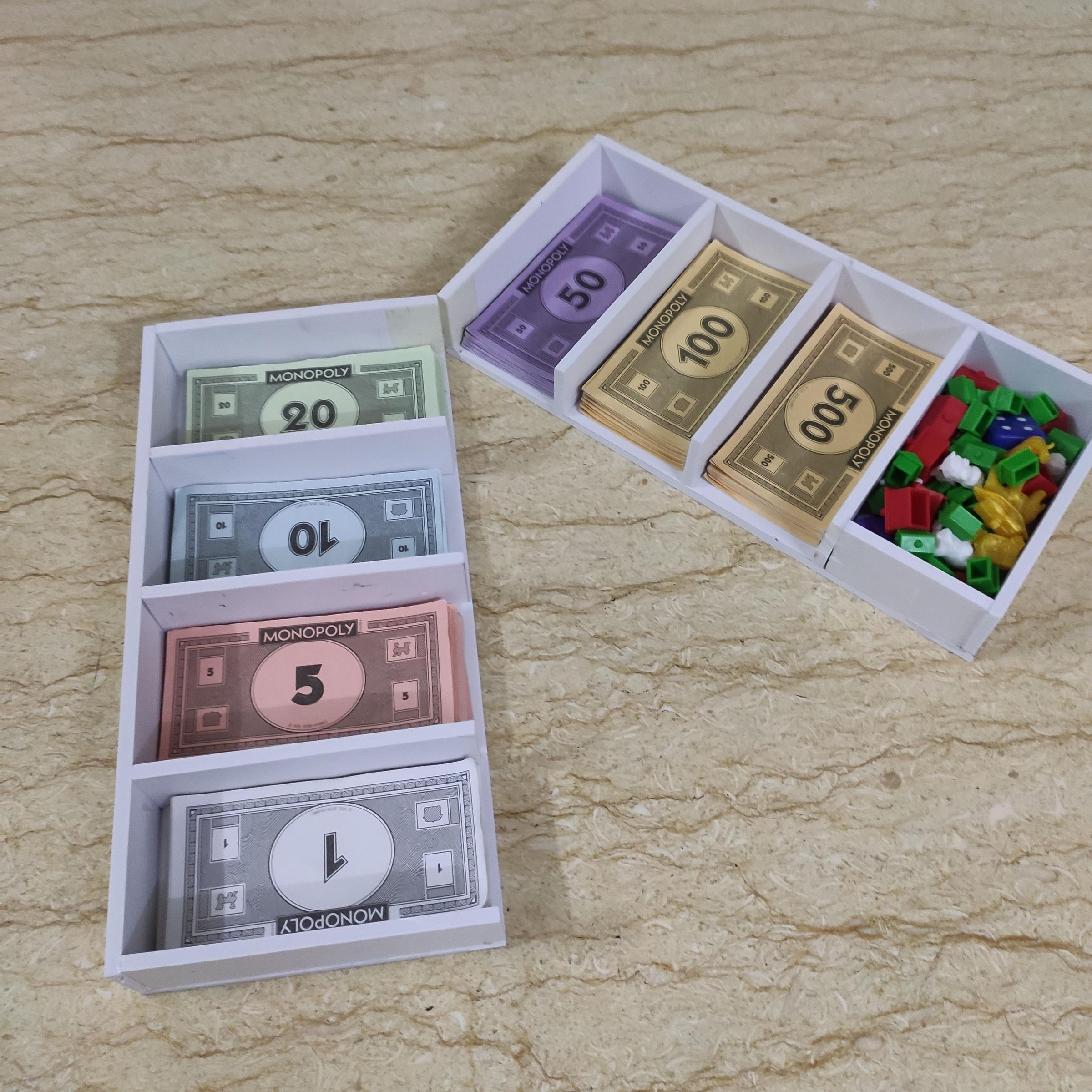 Monopoly Bankers Tray : 4 Steps - Instructables
