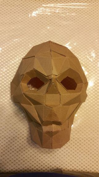 Bonus: Papercraft Skull Mask : 5 Steps (with Pictures) - Instructables