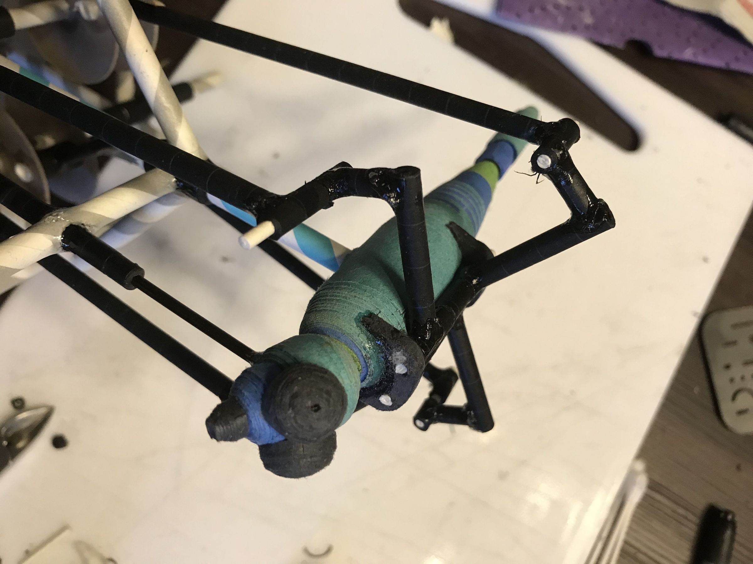 Paper Animatronic Dragonfly : 11 Steps (with Pictures) - Instructables