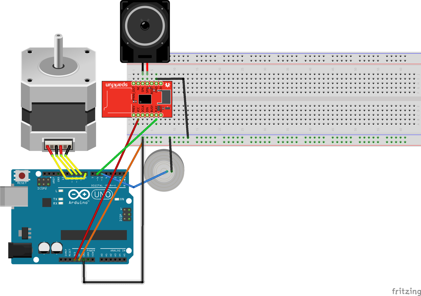 Arduino Record Player 6 Steps Instructables