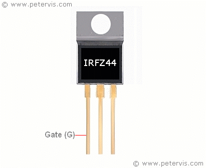Mosfet Qith Arduino IRFZ44N IRLZ44N IRF530N | Trybotics