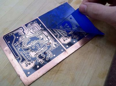 Etching PCBs With Press'n'Peel : 5 Steps (with Pictures) - Instructables