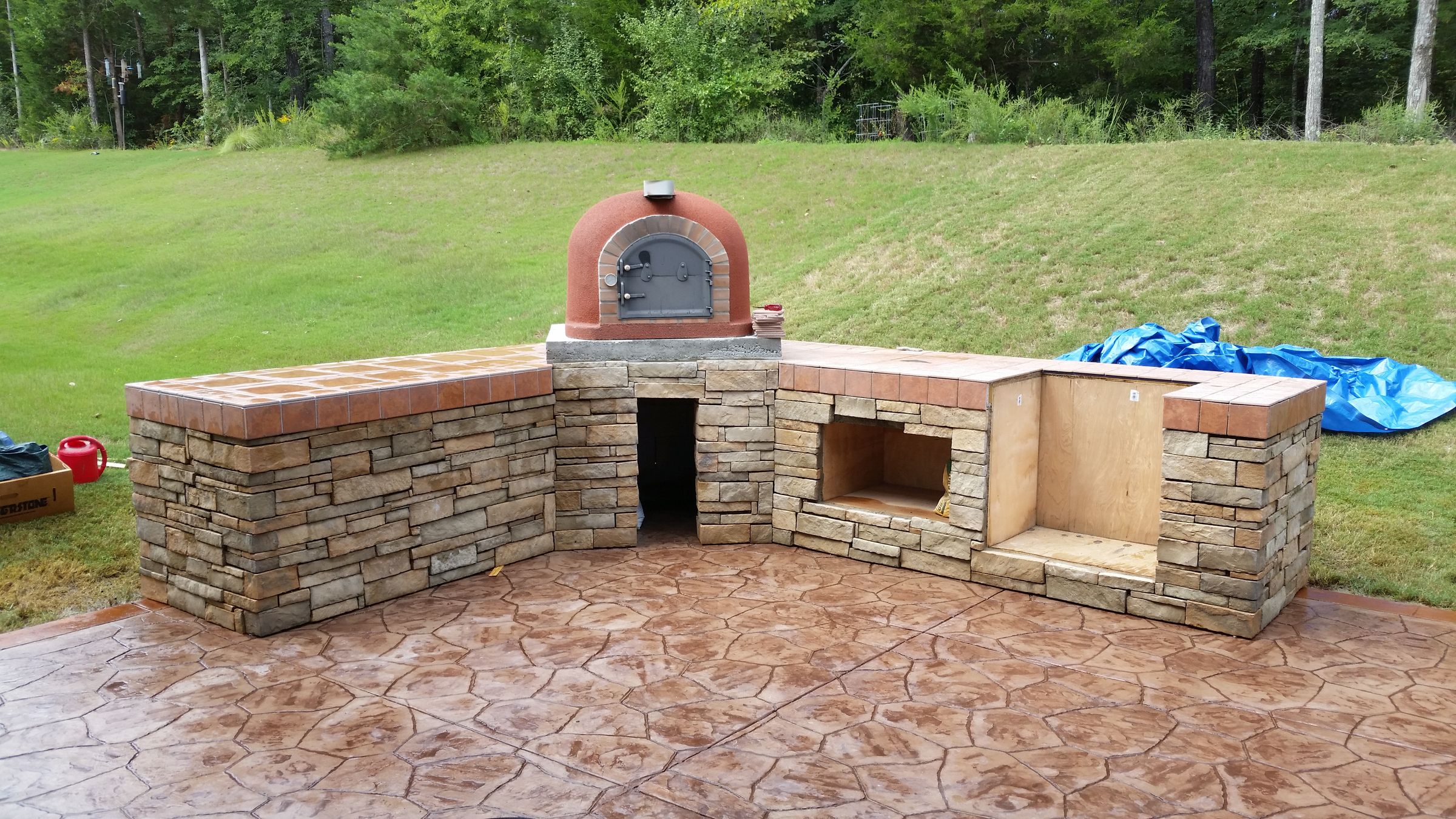 How to Build an Outdoor Kitchen : 13 Steps - Instructables