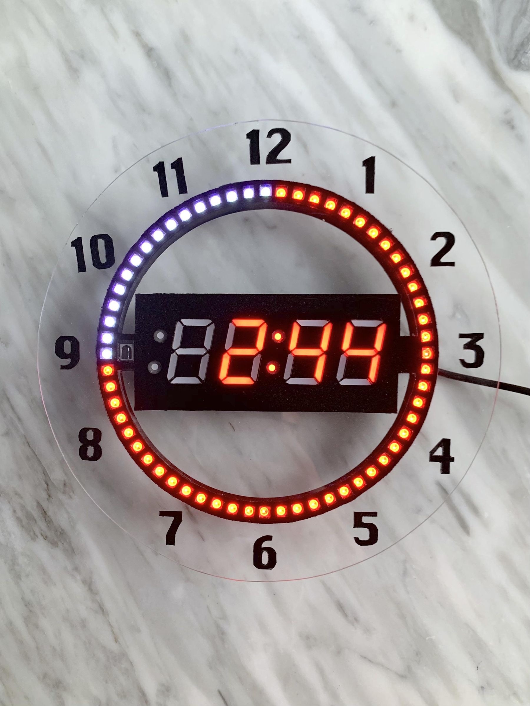 7-Segment NeoPixel Clock With Countdown Timer : 8 Steps (with Pictures) - Instructables