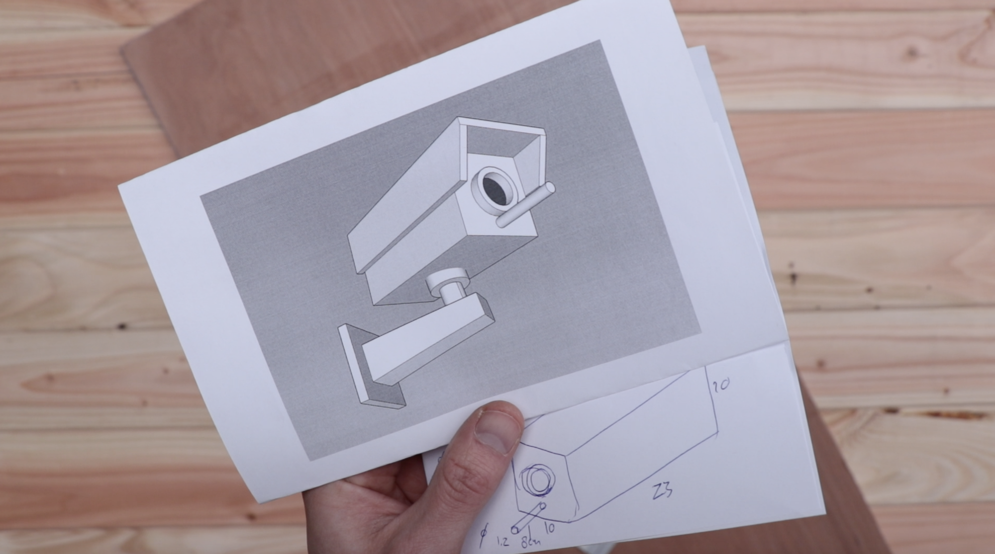 Fake Security Camera Birdhouse Made From Scrapwood : 5 Steps (with ...