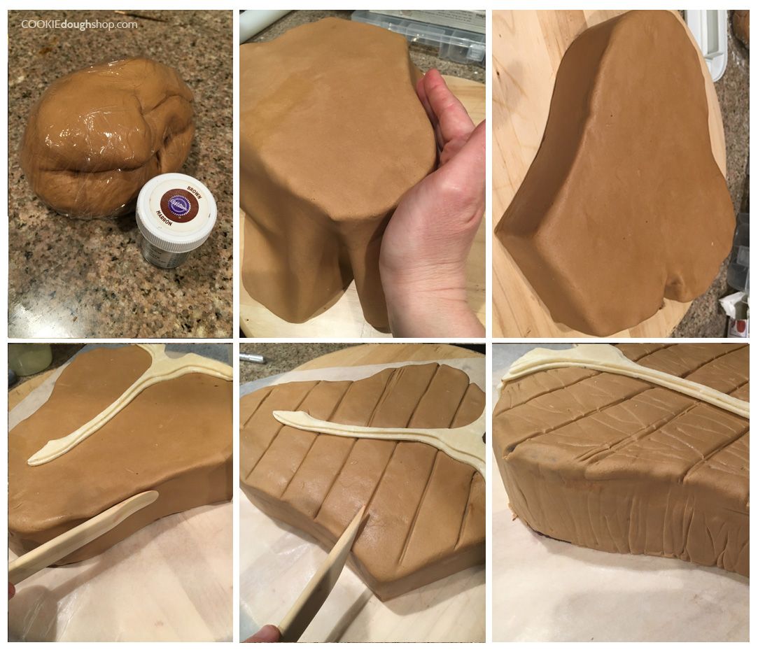 Realistic Porterhouse Steak Cake : 7 Steps (with Pictures) - Instructables