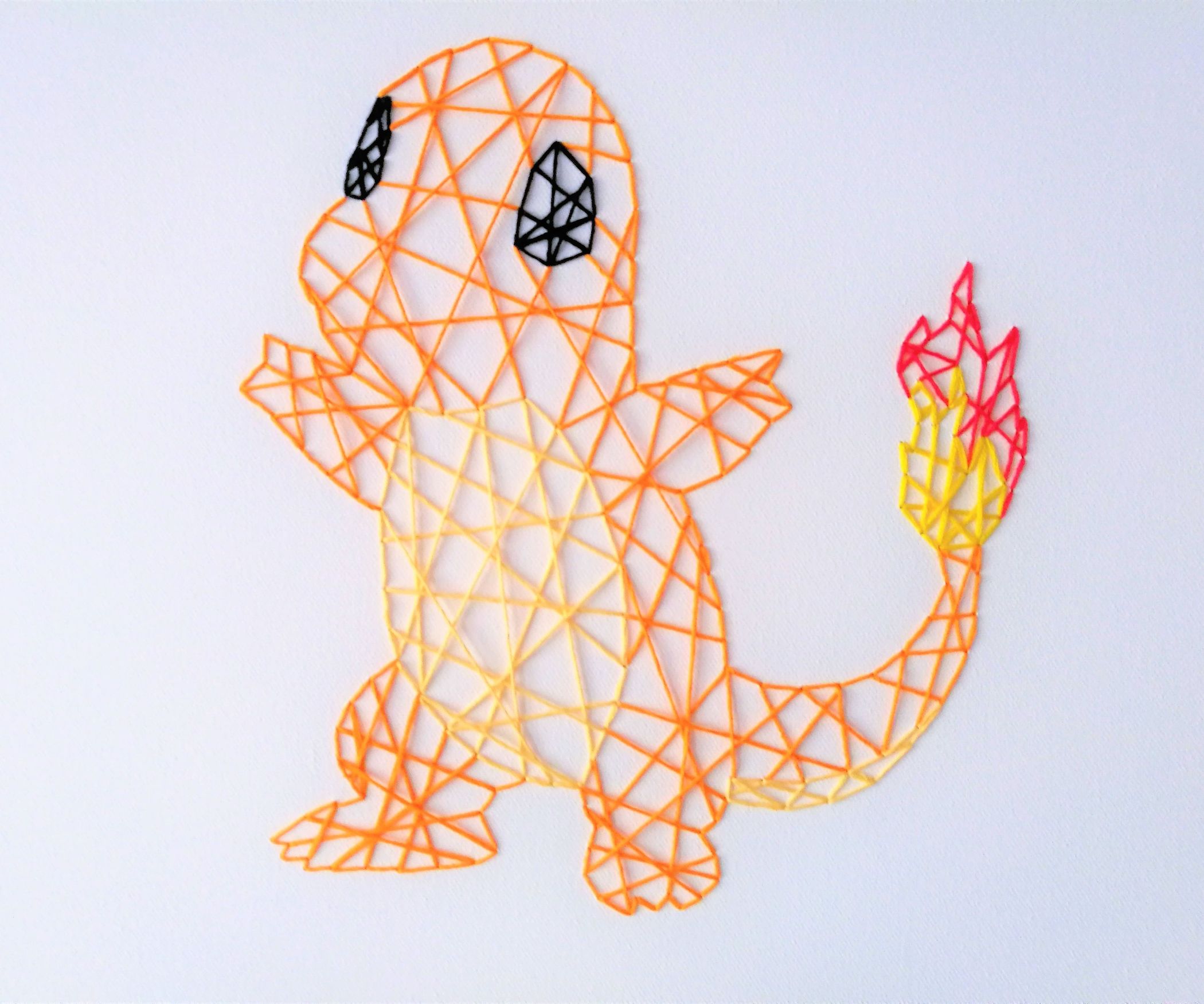 String Art Pokemon : 7 Steps (with Pictures) - Instructables