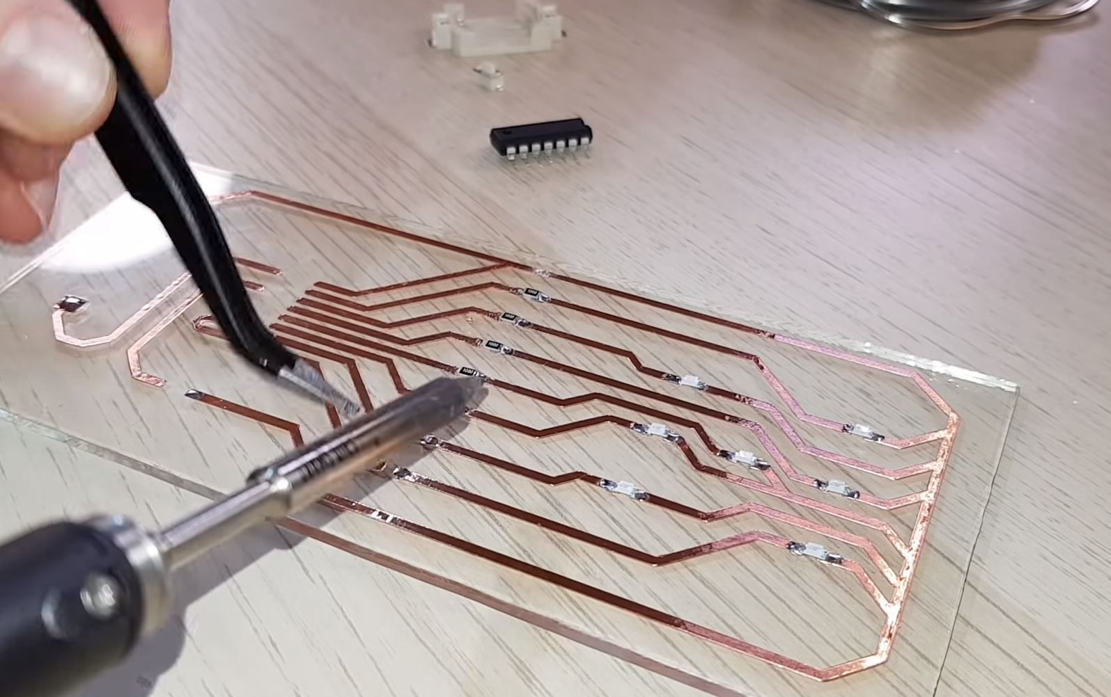 Creating Easy Glass Circuit Boards at Home : 5 Steps (with Pictures ...