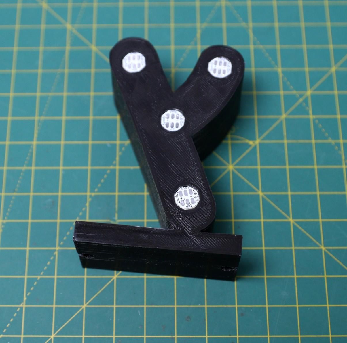 DIY 3D Printed LED Sign Board : 17 Steps (with Pictures) - Instructables