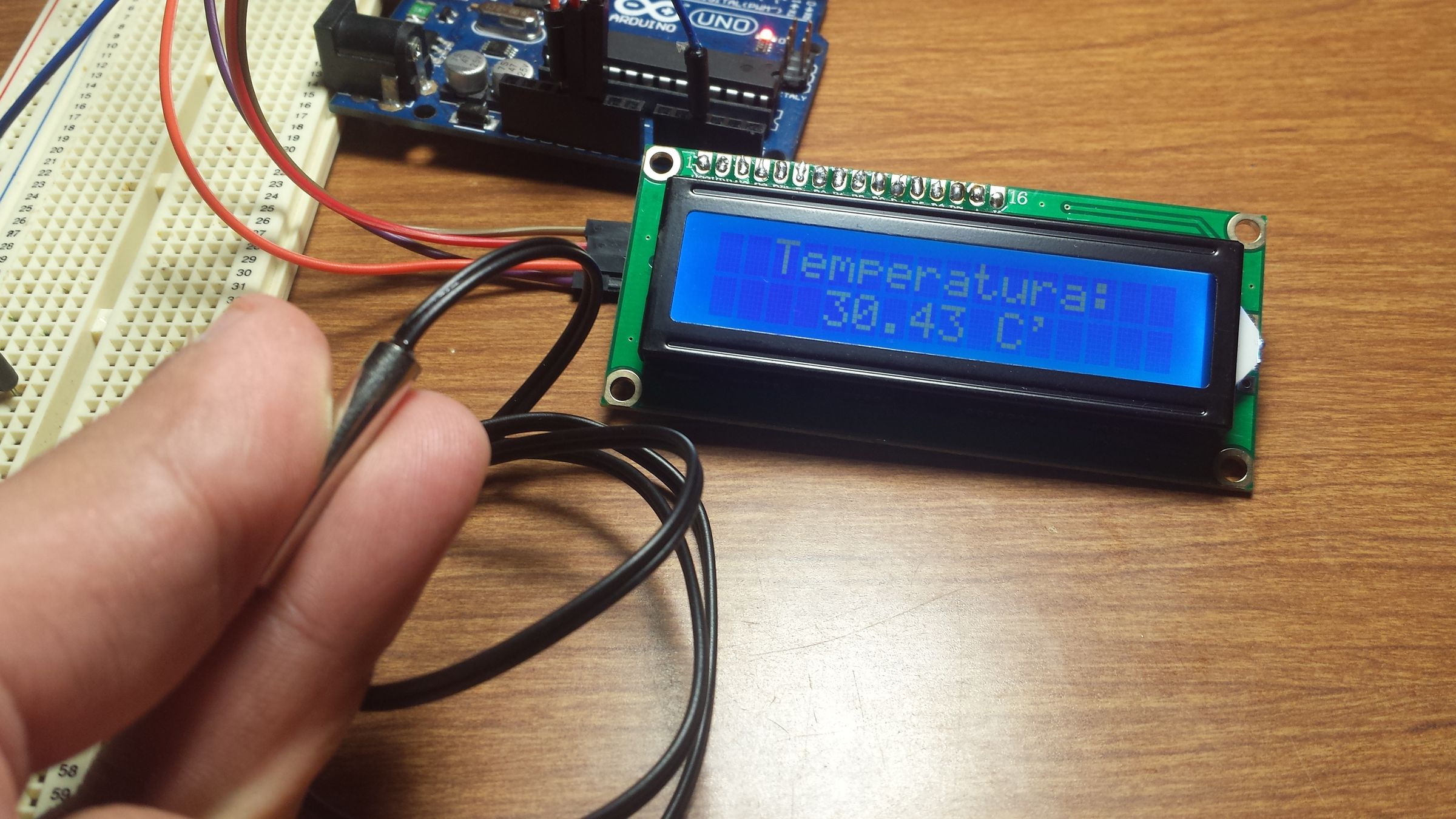 Mostrar Temperatura En Display Con Termistor Y Arduino : 3 Steps ...