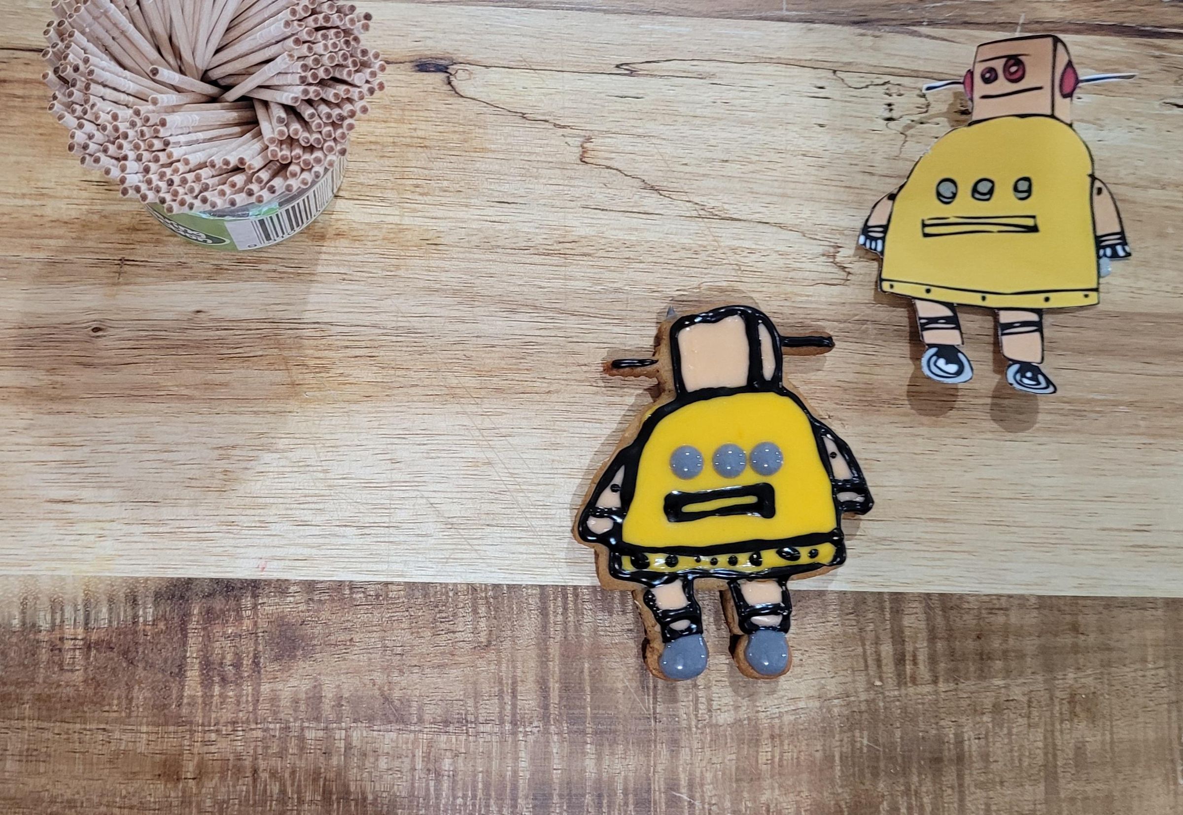 Gingerbread Icecream Sandwiches - Robot Style! : 26 Steps (with ...