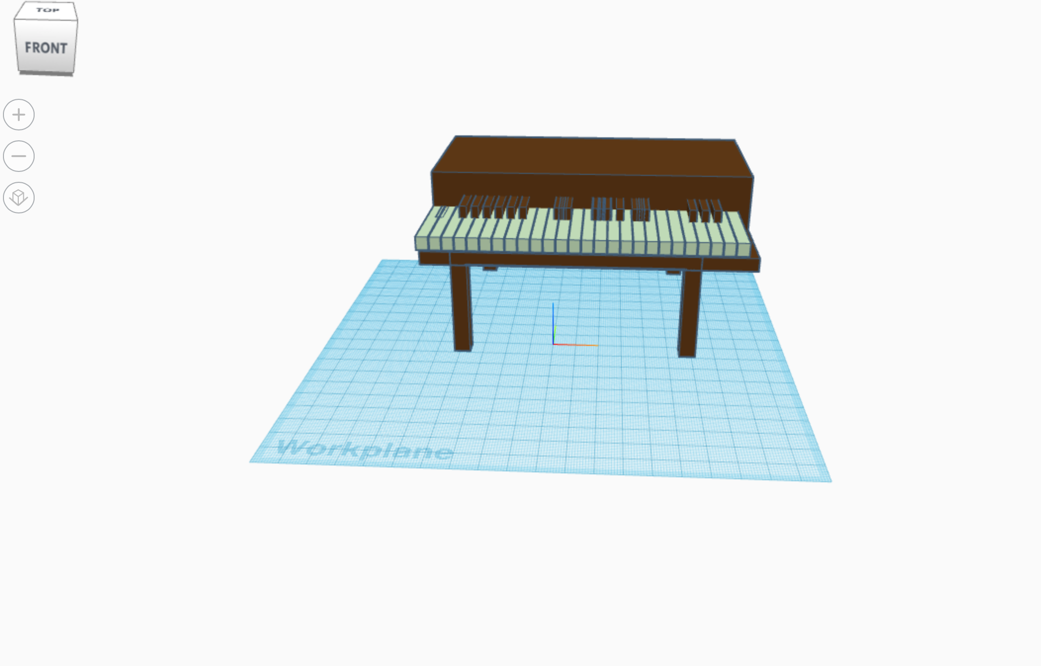 How to Make a Piano on TinkerCad : 3 Steps - Instructables