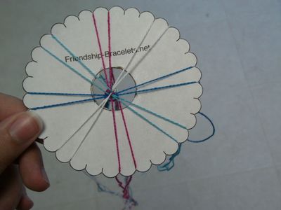 Braiding Wheel Friendship Bracelets : 5 Steps (with Pictures ...