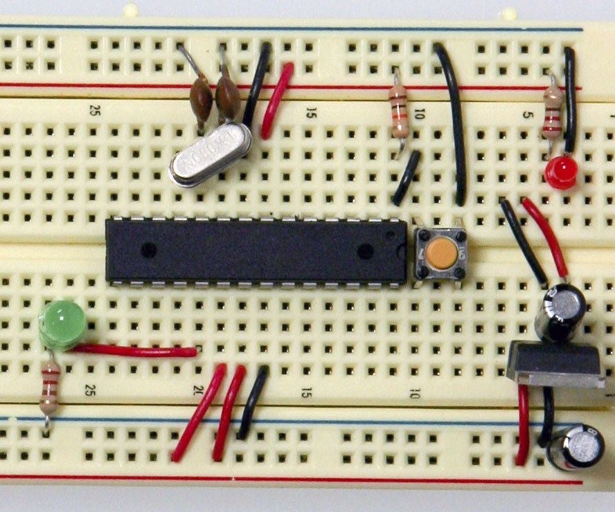 How To Burn Optiboot Botloader On Atmega8 With Arduino Ide 16x And 1