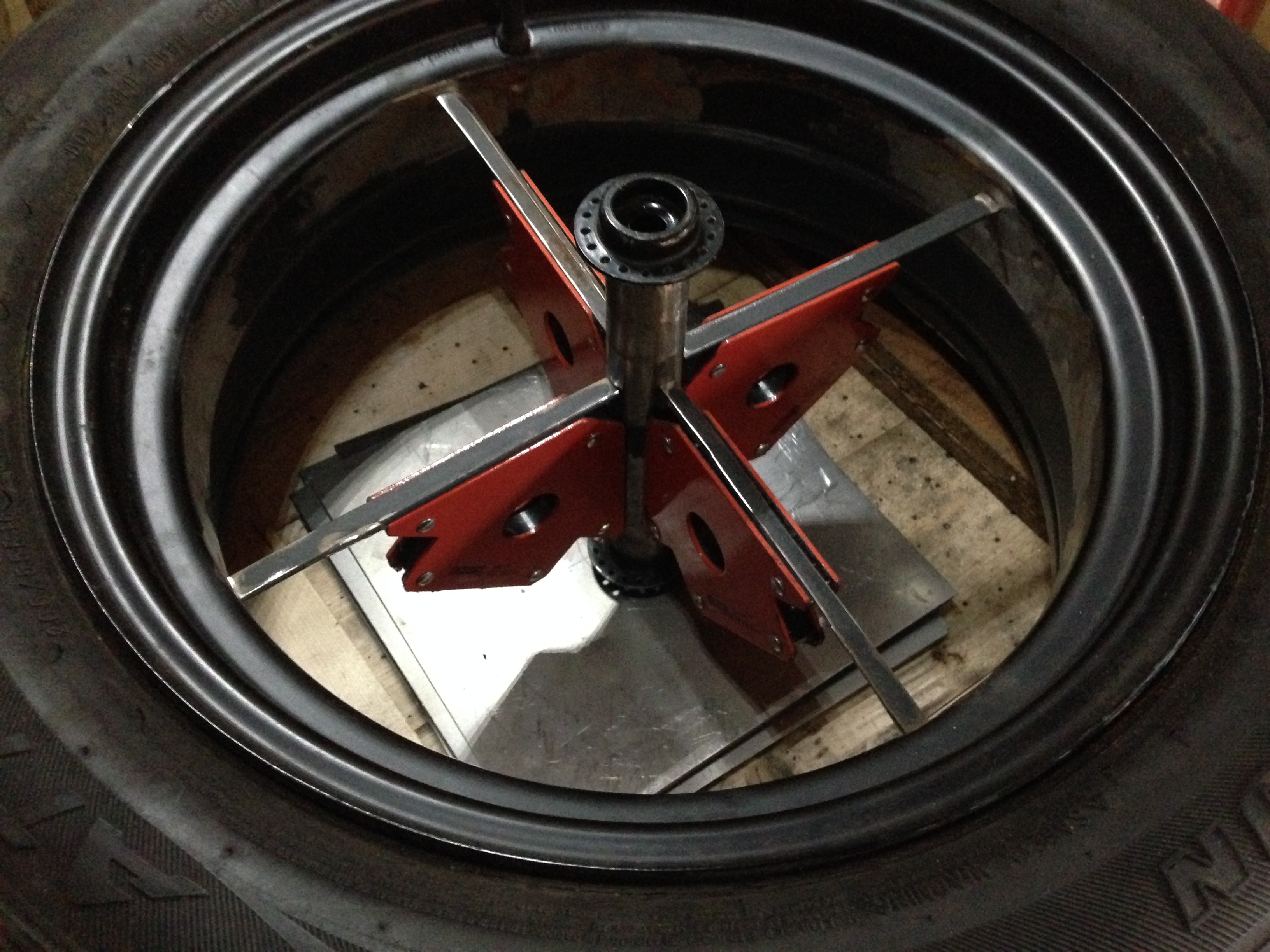 Car Wheel Bicycle - the Learn to Weld Project : 8 Steps (with Pictures ...