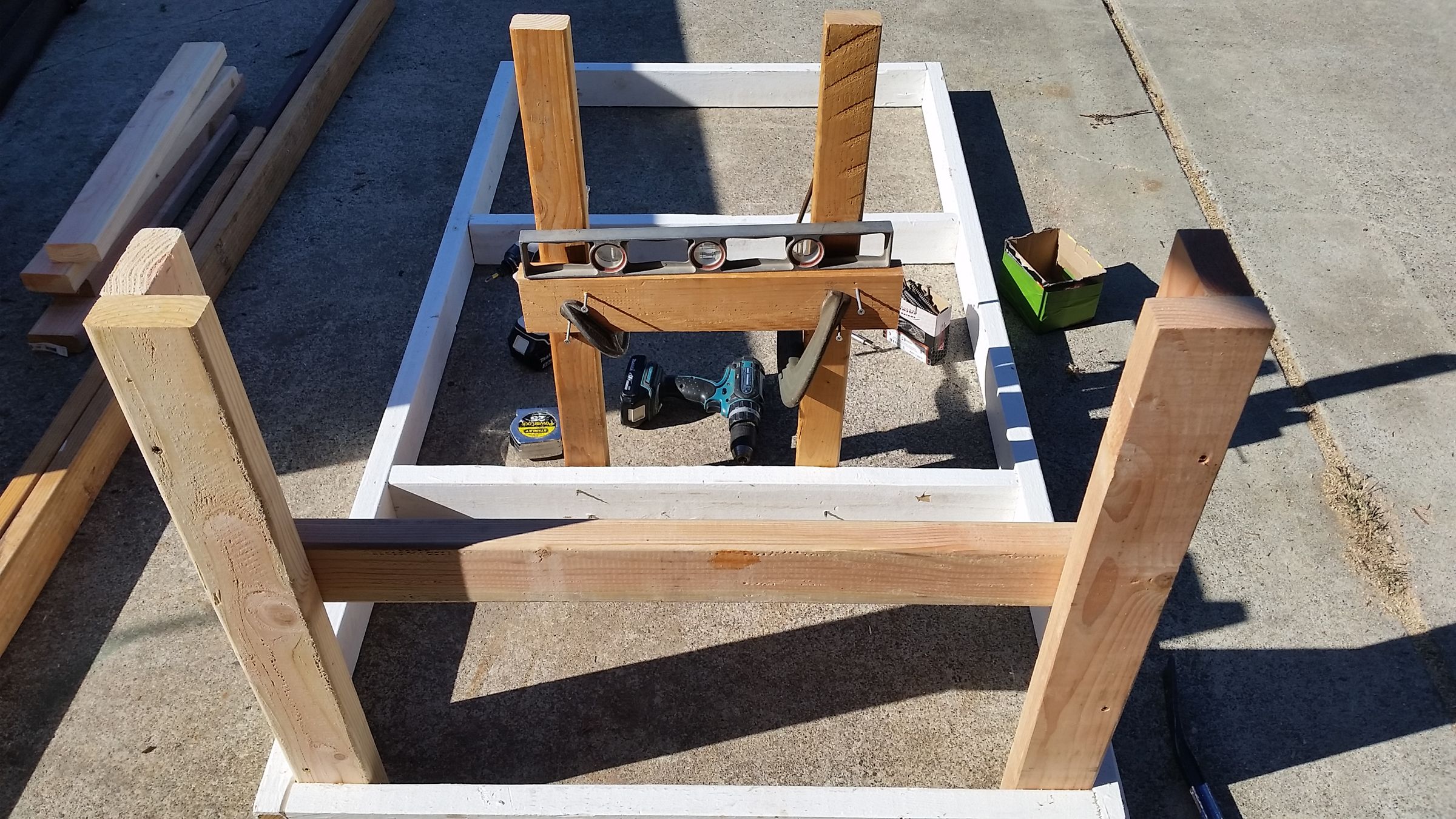 Mobile Workbench With Built-in Table & Miter Saws : 8 Steps (with ...
