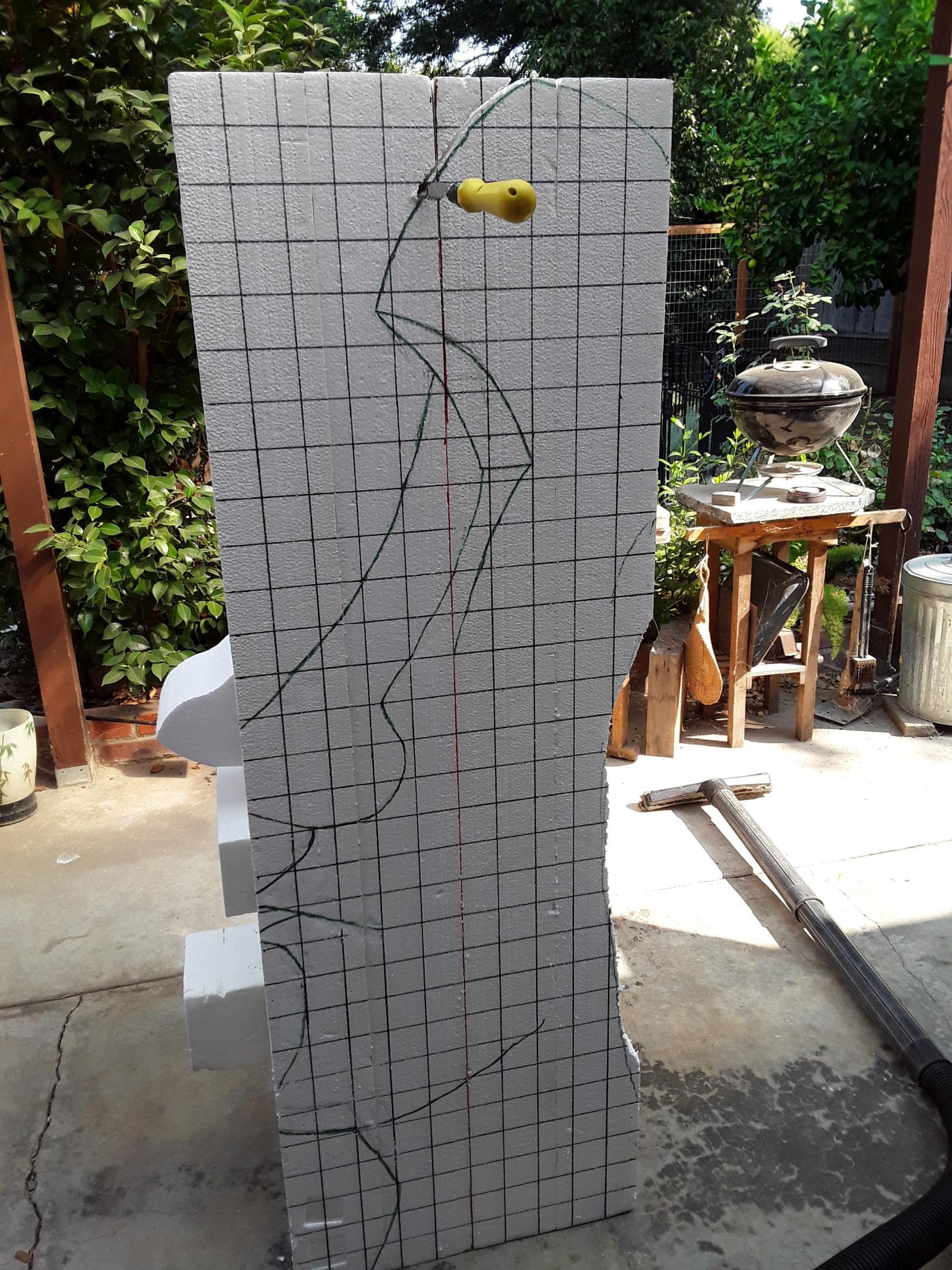 Moai From Recycled Foam : 8 Steps (with Pictures) - Instructables