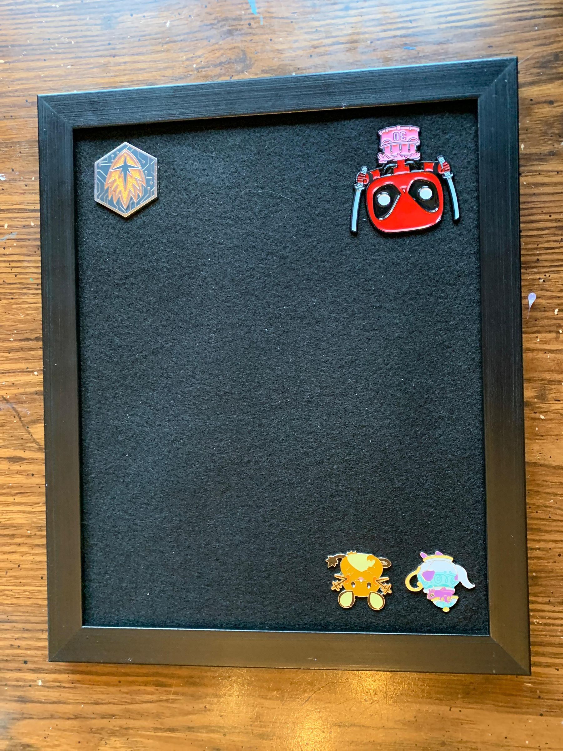 Enamel Pin Frame Display : 7 Steps (with Pictures) - Instructables