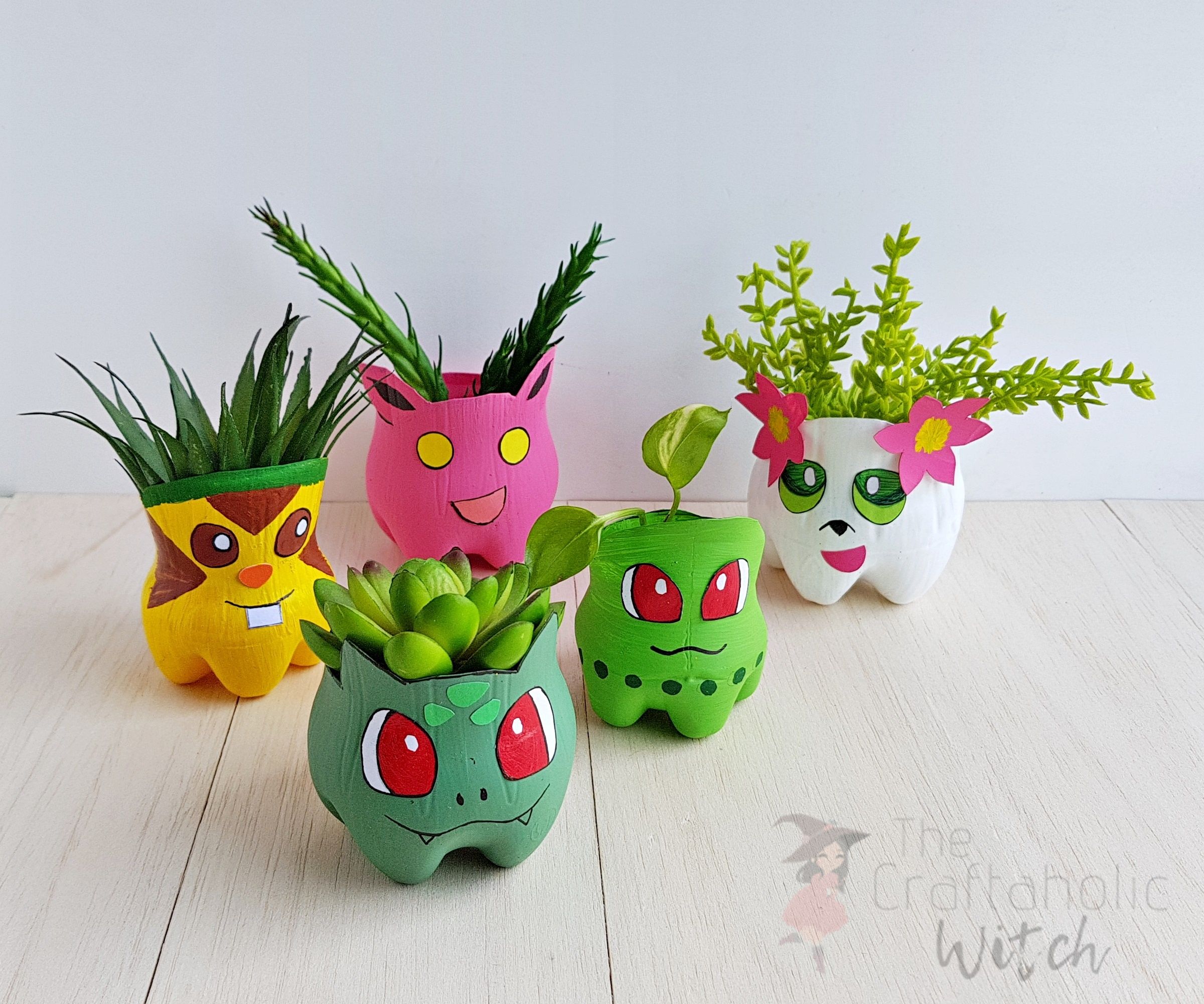 DIY Recycled Pokemon Planters : 6 Steps (with Pictures) - Instructables