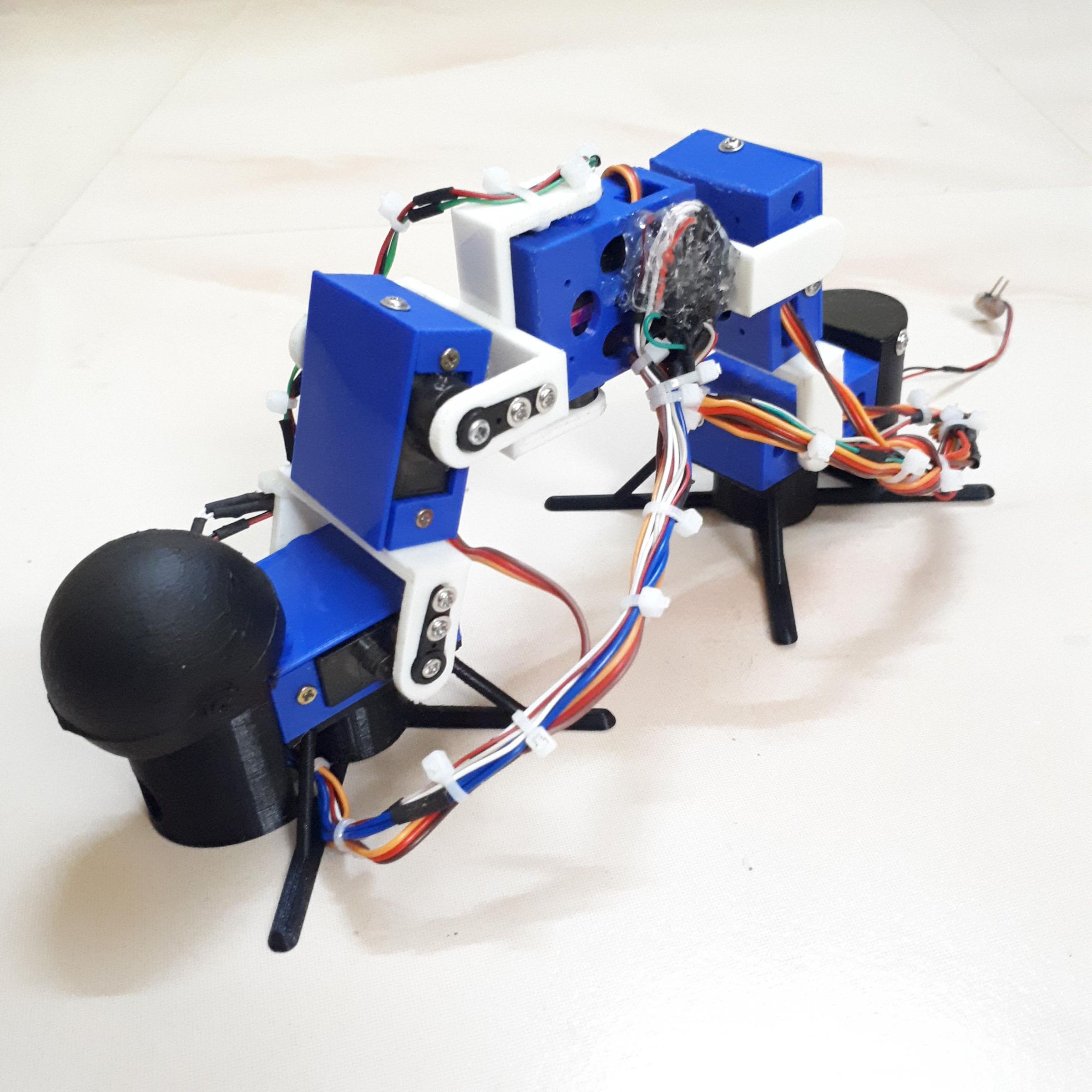 Inchworm Robot - Modular, Move Allsides With BT App : 22 Steps (with ...